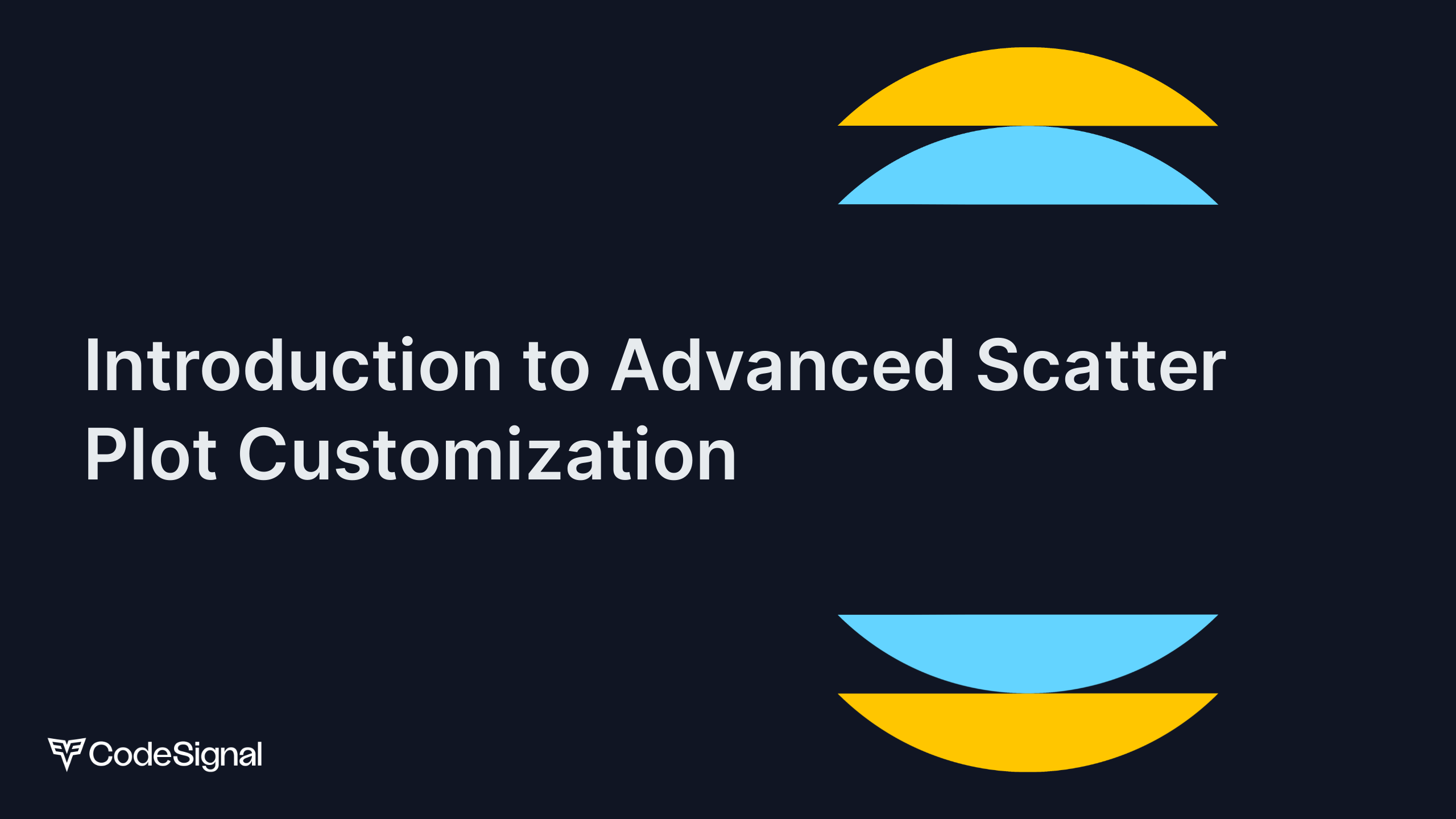 Advanced Scatter Plot Customization | CodeSignal Learn