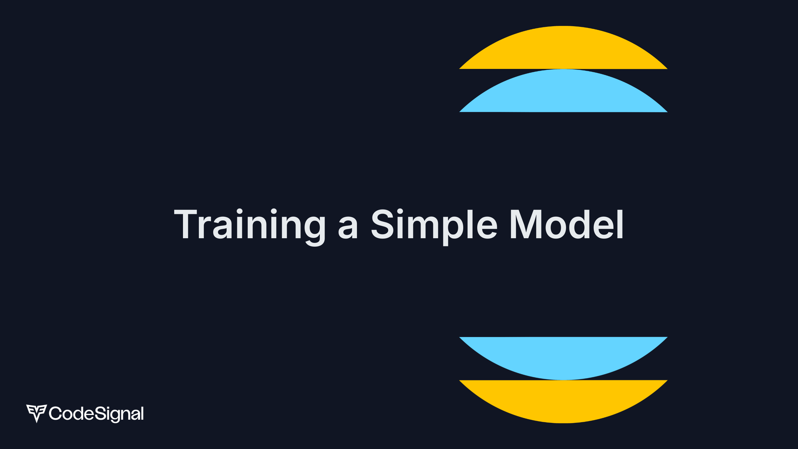 Training a Simple Model | CodeSignal Learn