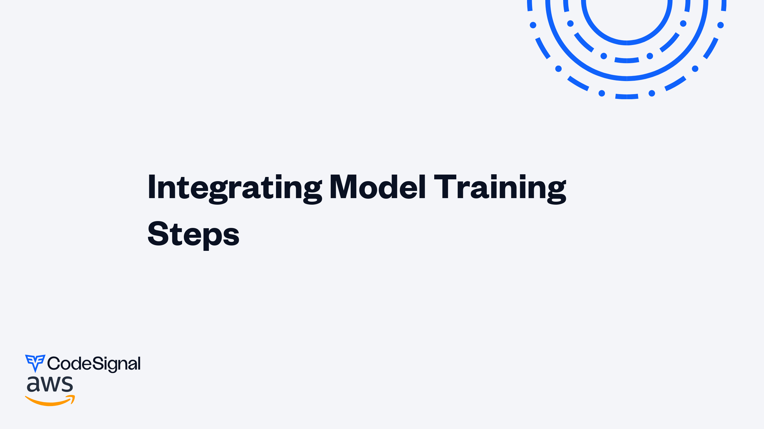 Integrating Model Training Steps | CodeSignal Learn
