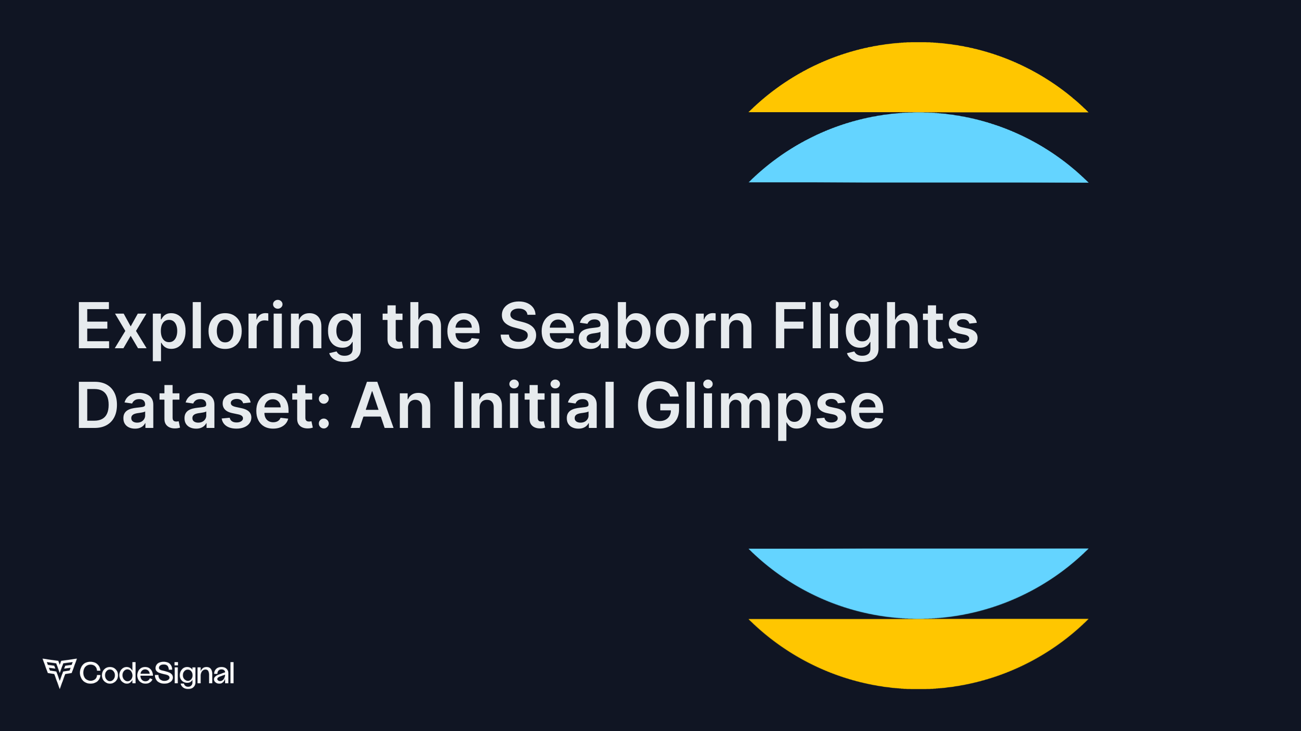 Exploring the Seaborn Flights Dataset: An Initial Glimpse | CodeSignal ...