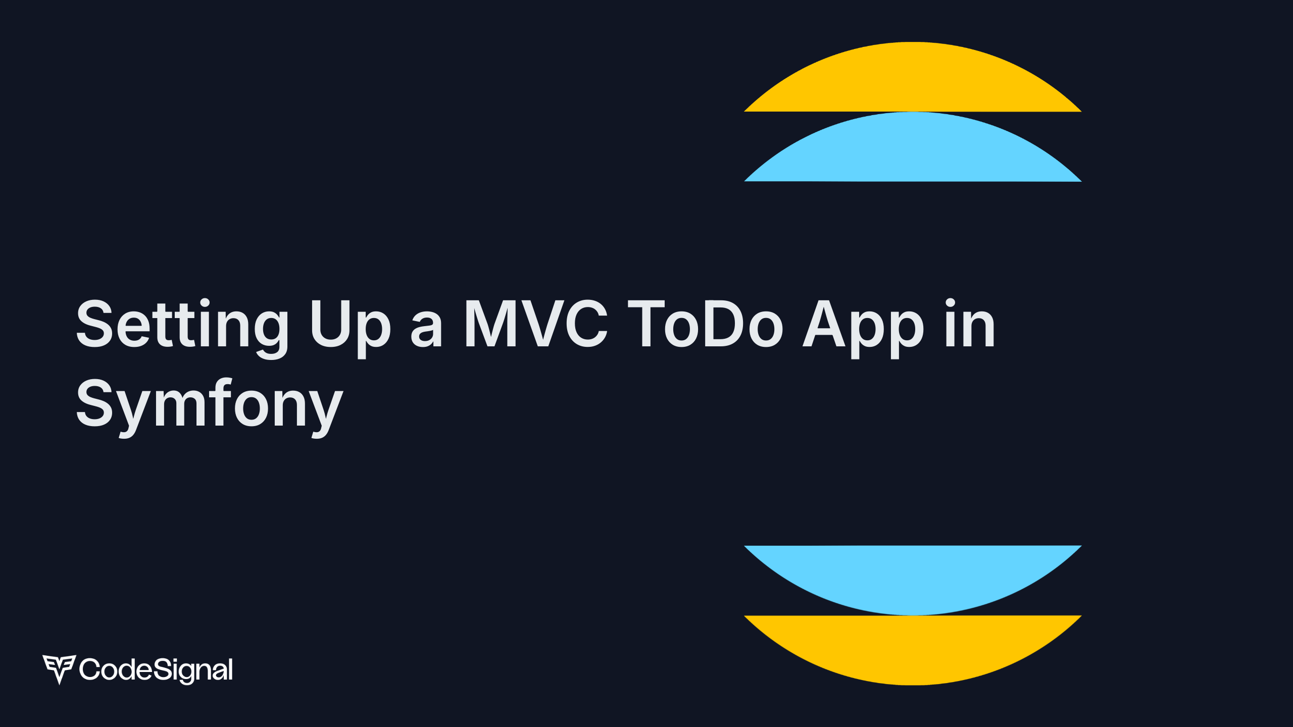 Setting Up A Mvc Todo App In Symfony Codesignal Learn 3942