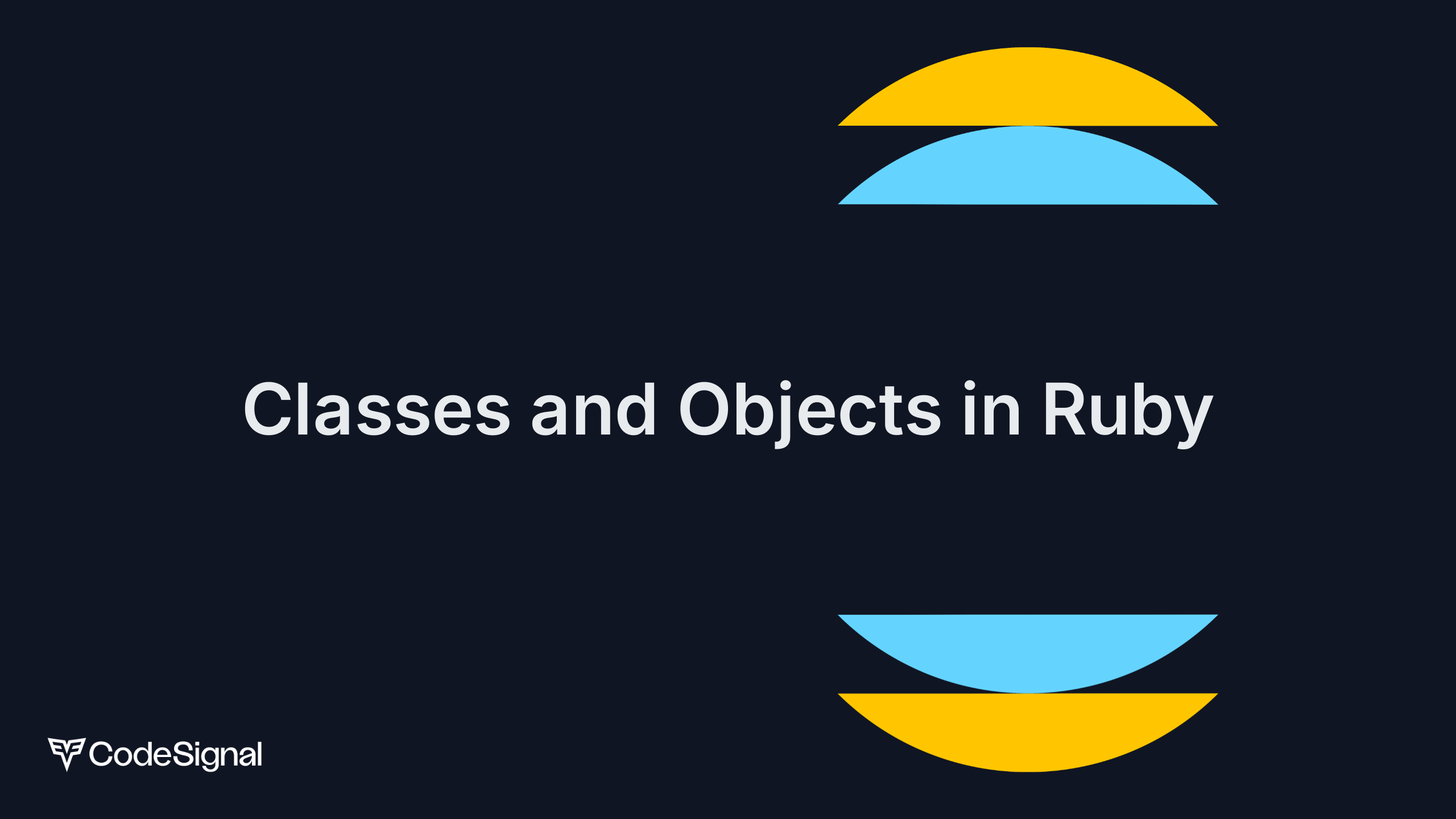 Classes and Objects in Ruby | CodeSignal Learn Classes and Objects in Ruby | CodeSignal Learn