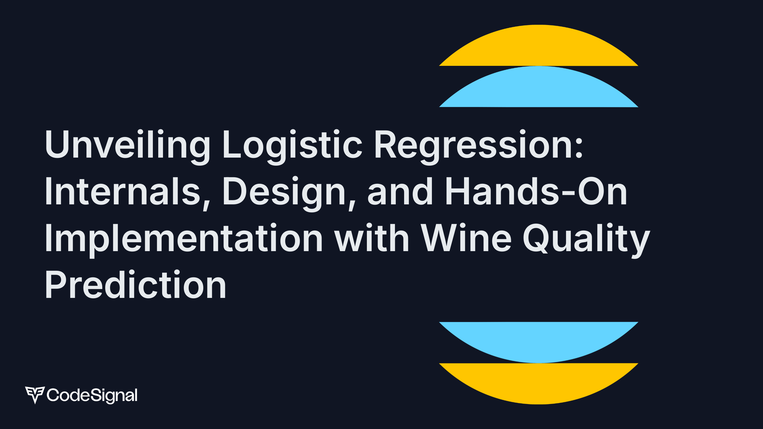 Unveiling Logistic Regression: Internals, Design, and Hands-On Implementation with Wine Quality ...