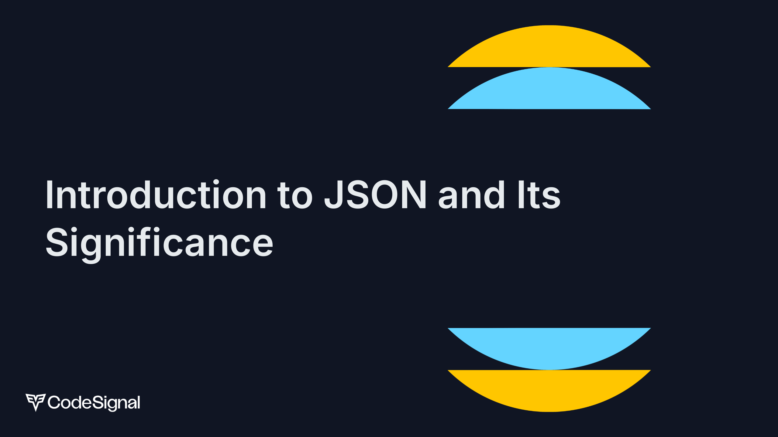 Introduction to JSON in Swift | CodeSignal Learn