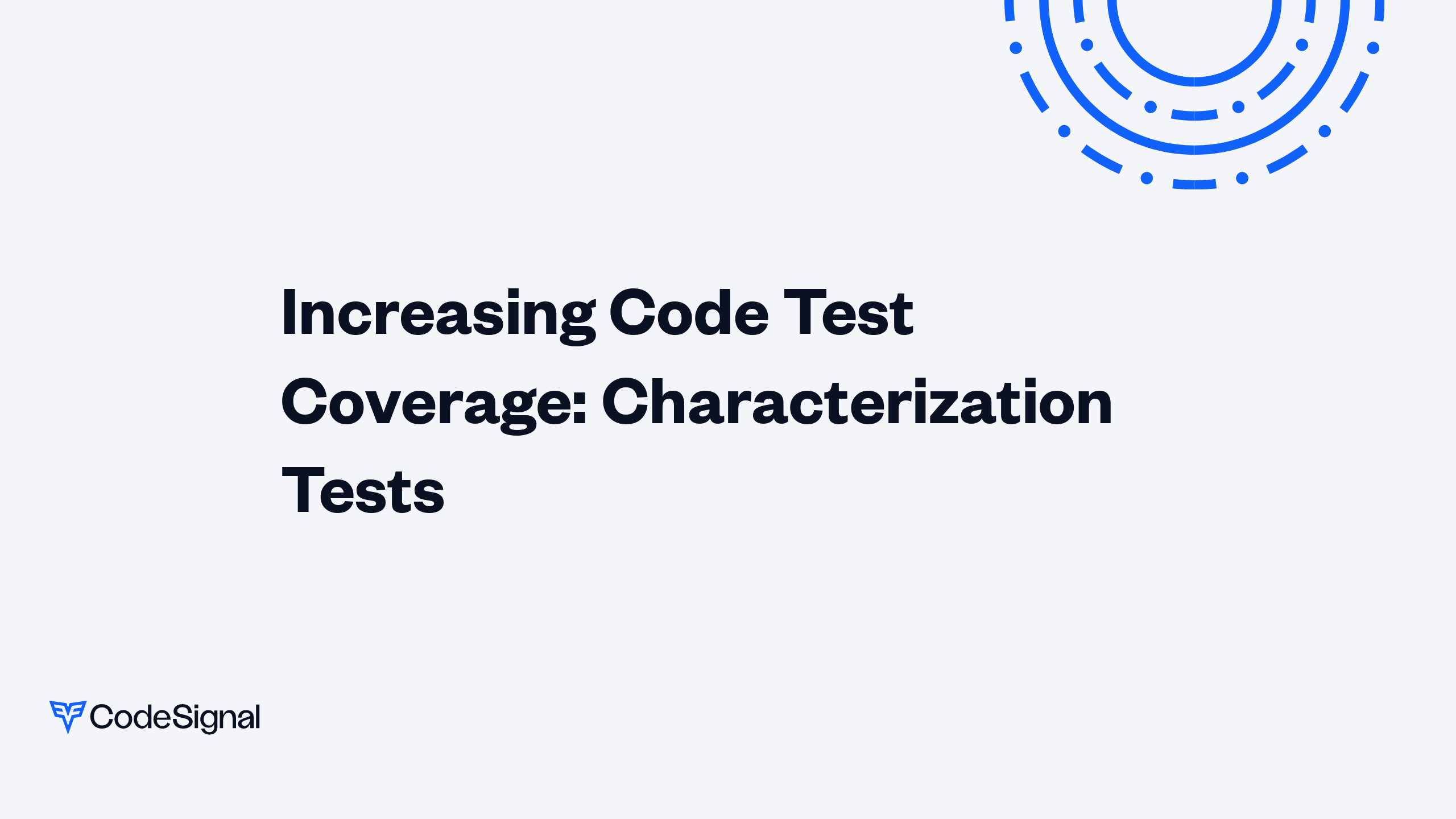 Characterization Tests in C++ for Legacy Code | CodeSignal Learn