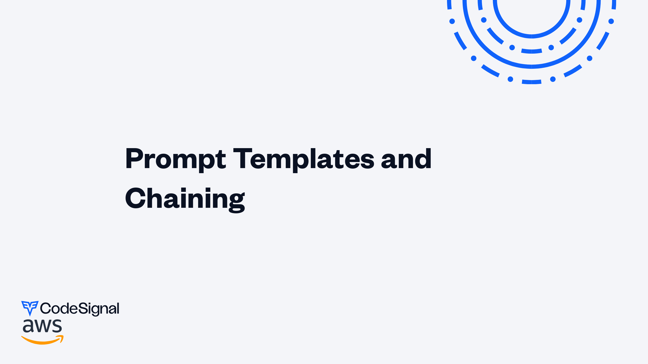 Prompt Templates and Chaining | CodeSignal Learn
