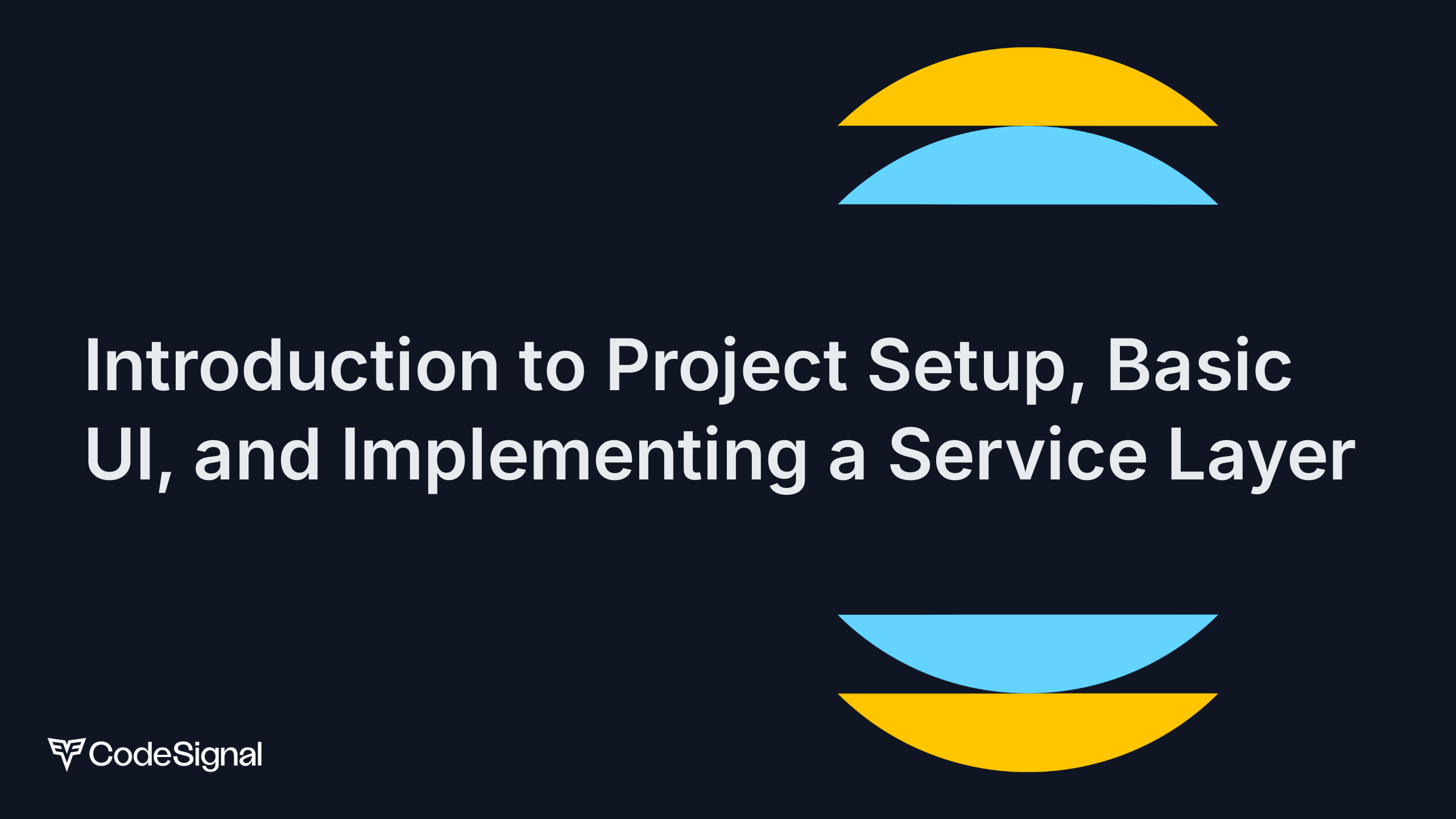Project Setup And Basic Ui In React Codesignal Learn