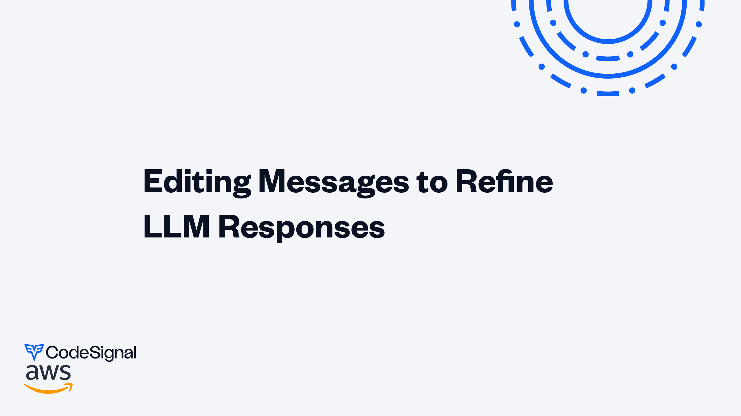 Editing Messages to Refine LLM Responses | CodeSignal Learn