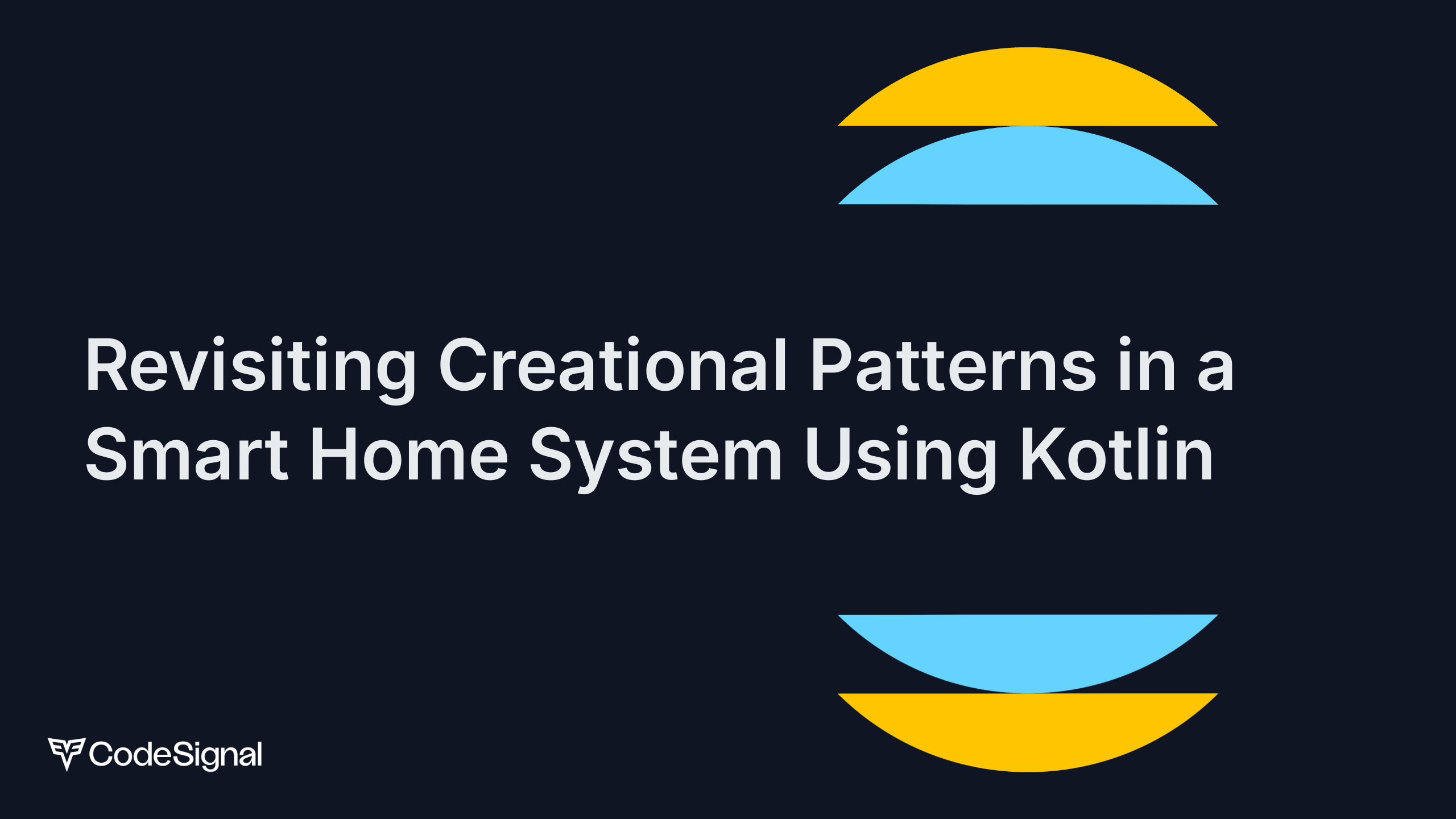 Revisiting Creational Patterns in a Smart Home System Using Kotlin ...