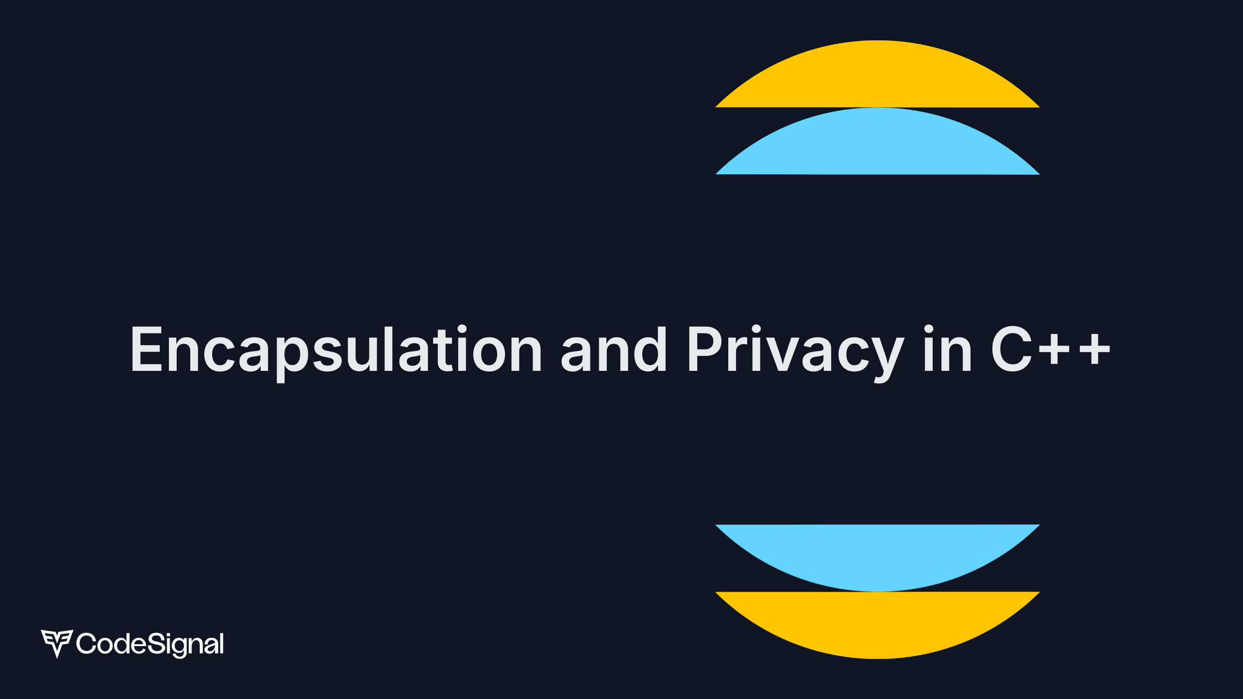 Encapsulation and Privacy in C++ | CodeSignal Learn