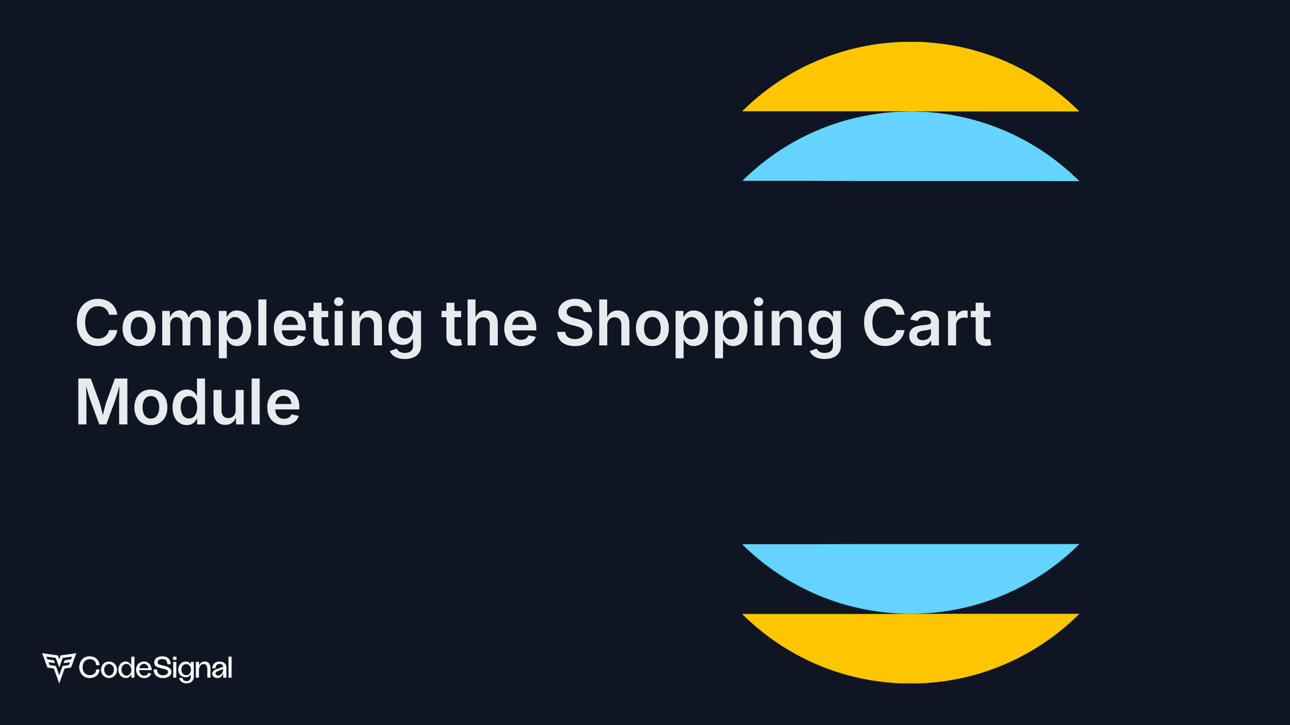 Finishing The Shopping Cart With Tdd And Typescript Codesignal Learn