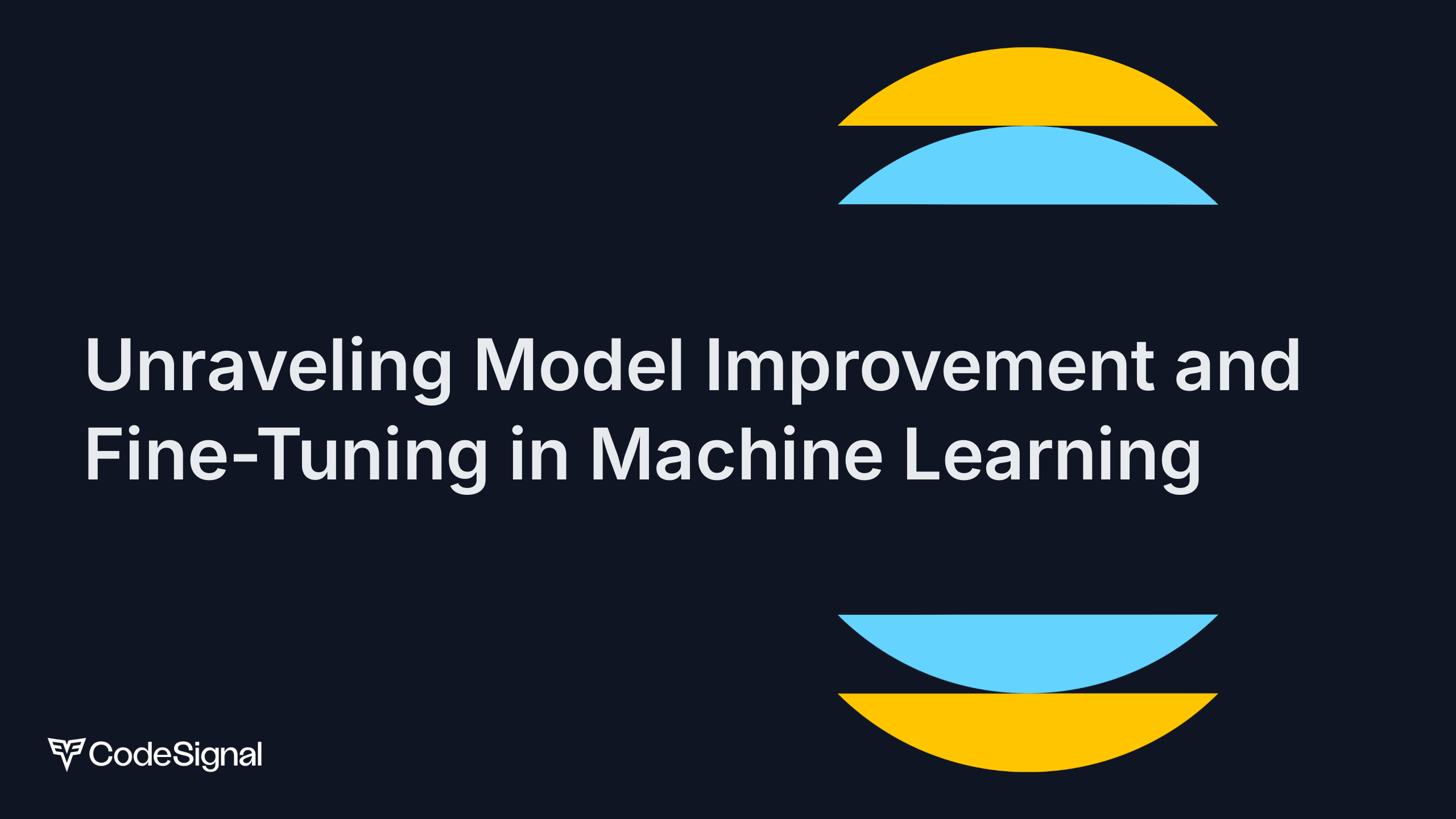 Unraveling Model Improvement and Fine-Tuning in Machine Learning ...