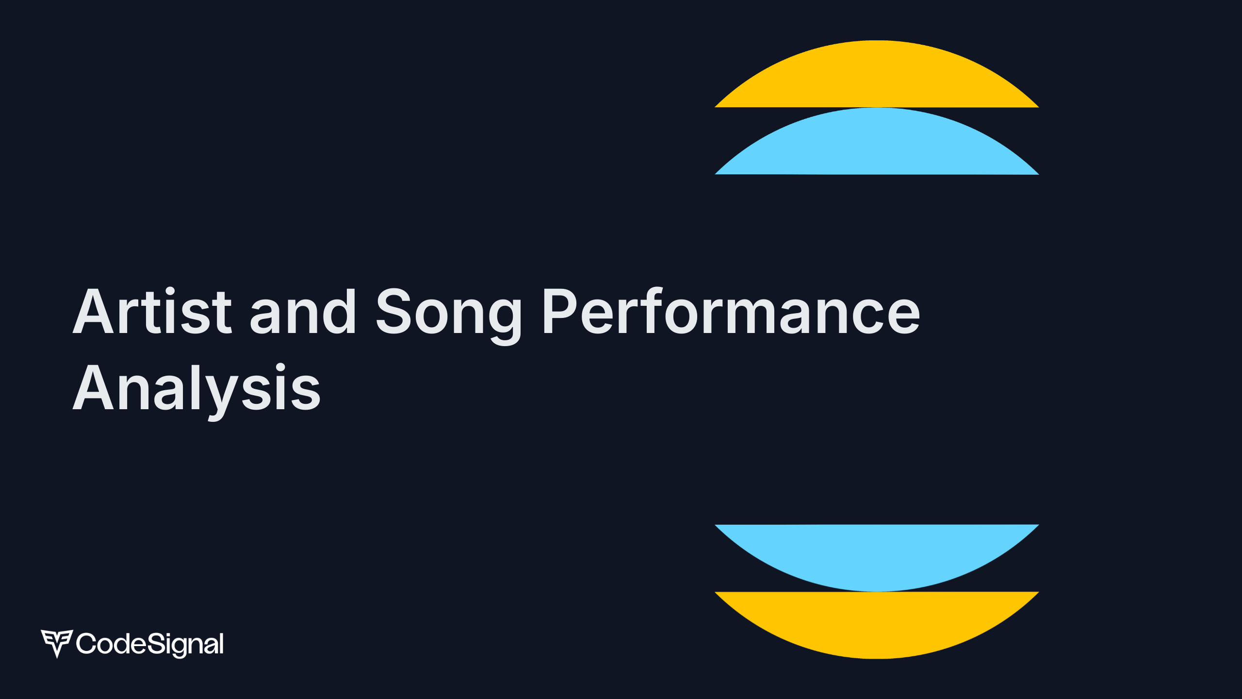 Artist and Song Performance Analysis | CodeSignal Learn