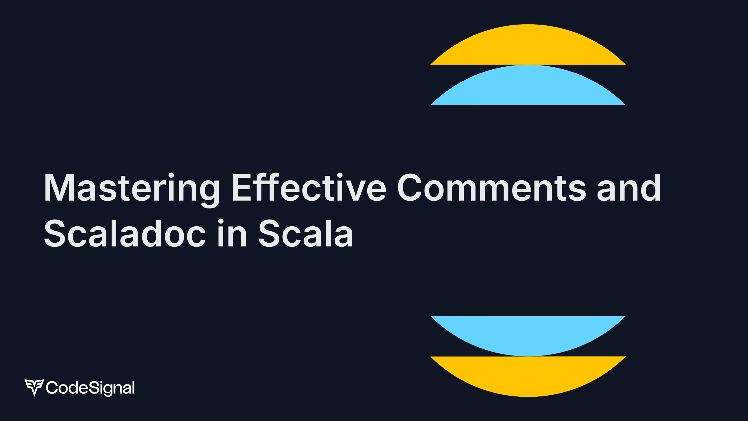 Mastering Effective Comments and Scaladoc in Scala | CodeSignal Learn Mastering Effective Comments and Scaladoc in Scala | CodeSignal Learn