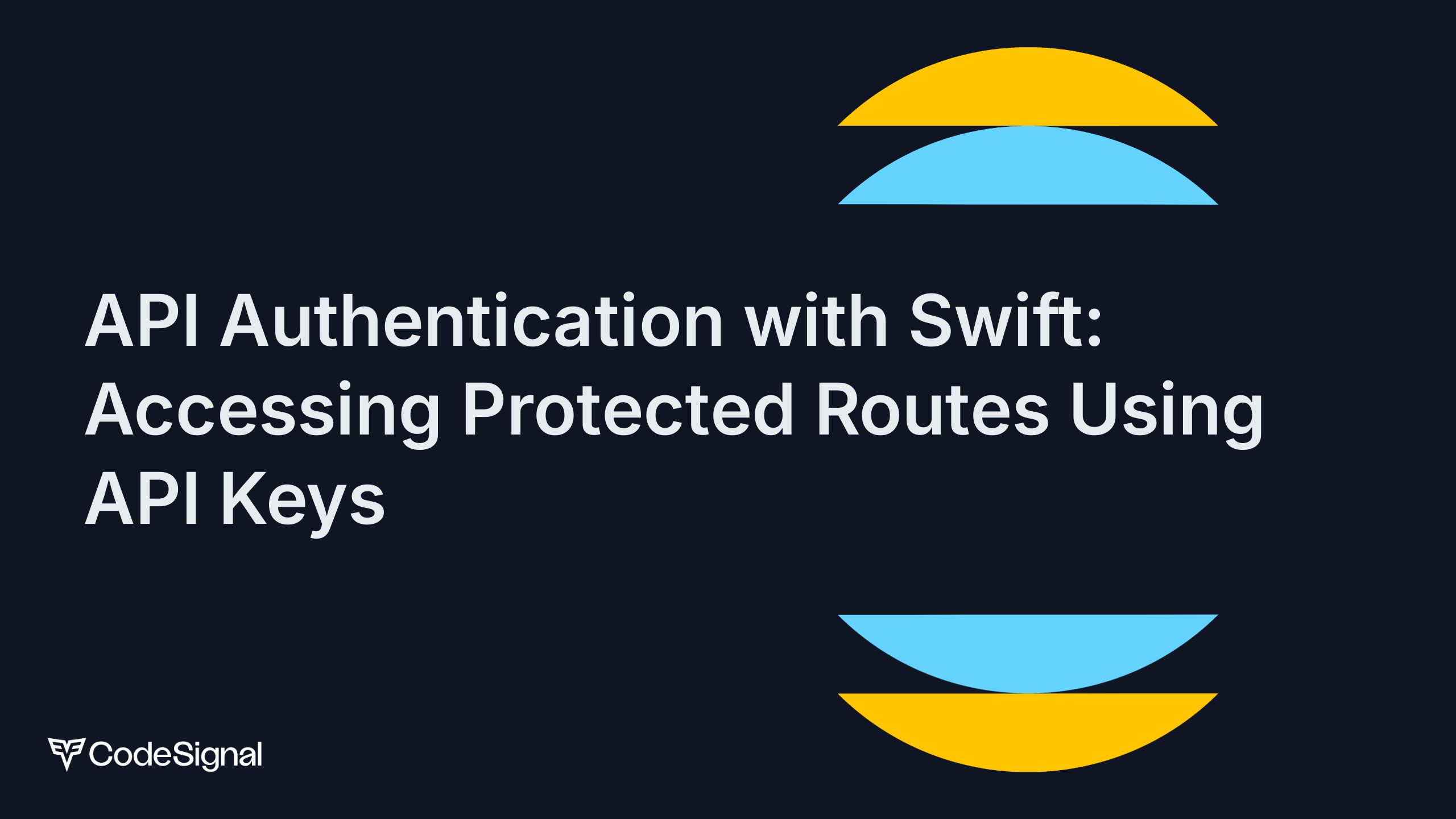Api Authentication With Swift Accessing Protected Routes Using Api