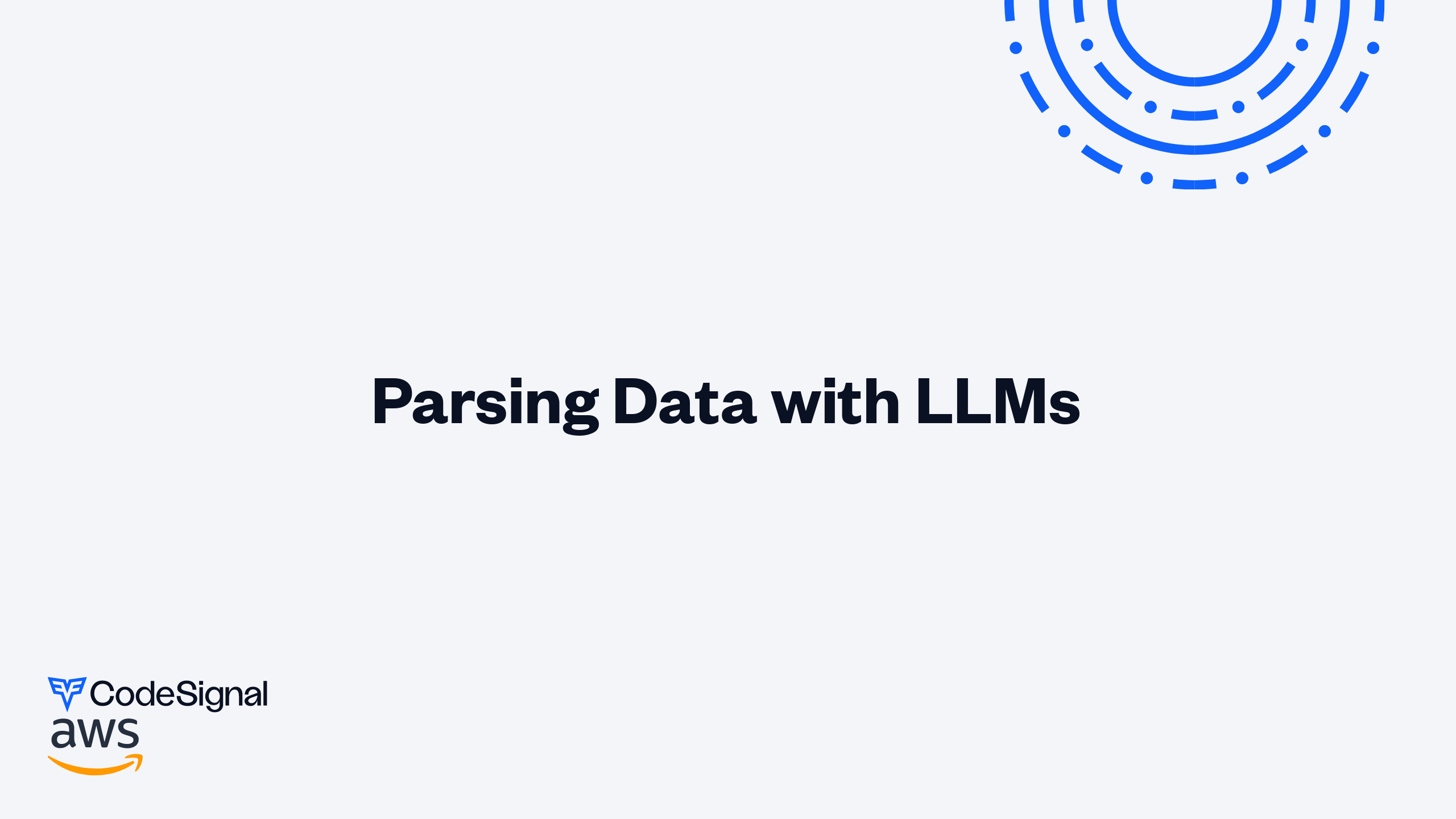 Parsing Data with LLMs | CodeSignal Learn