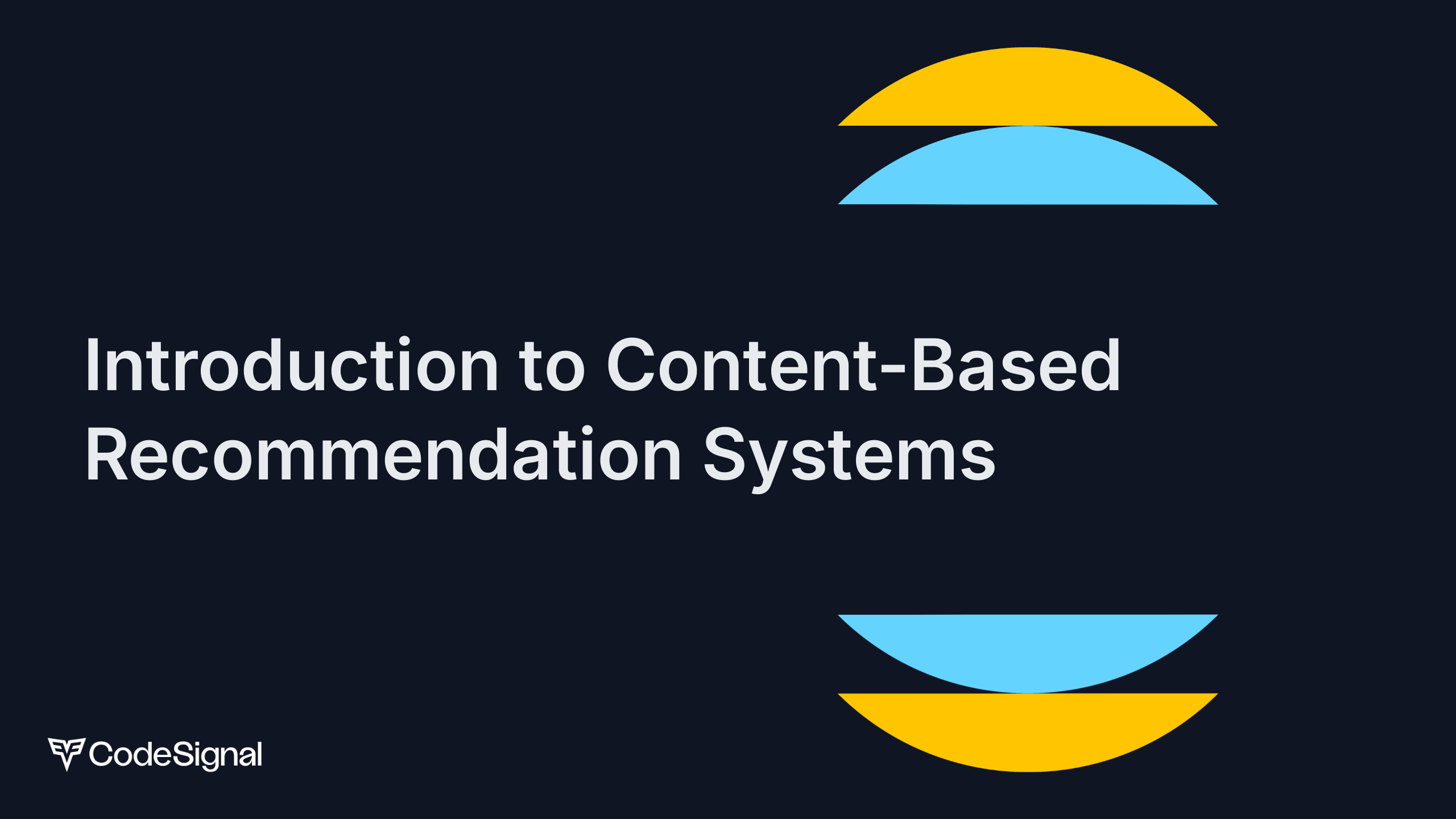 Content Features Extraction In Recommendation Systems Codesignal Learn