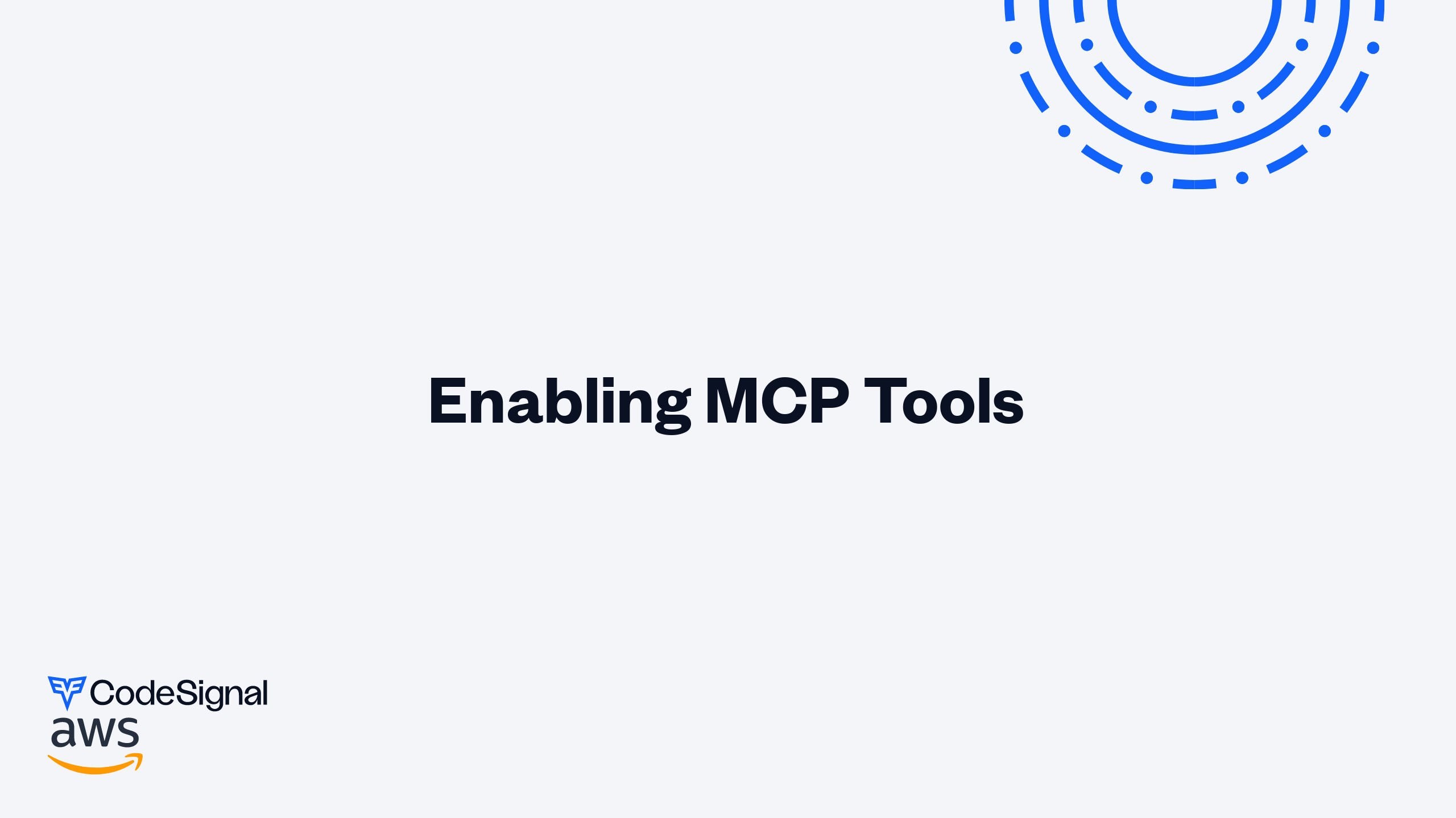 Enabling MCP Tools | CodeSignal Learn