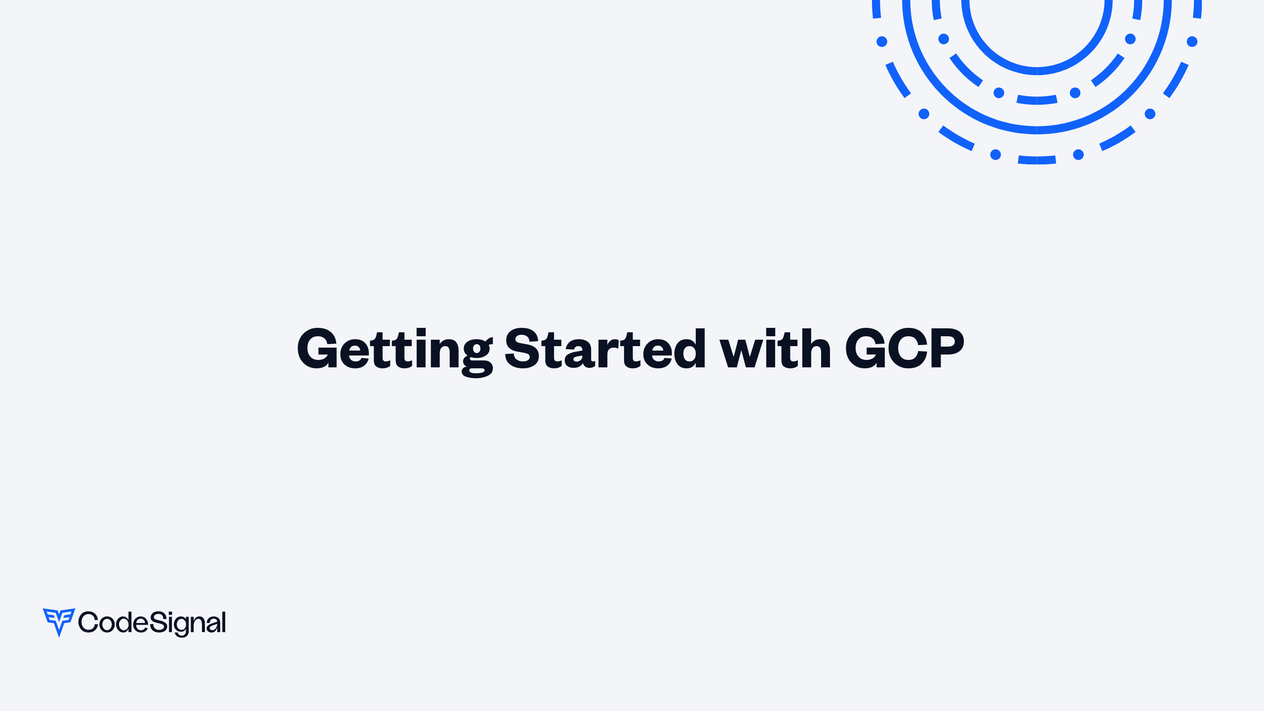 Getting Started with GCP | CodeSignal Learn