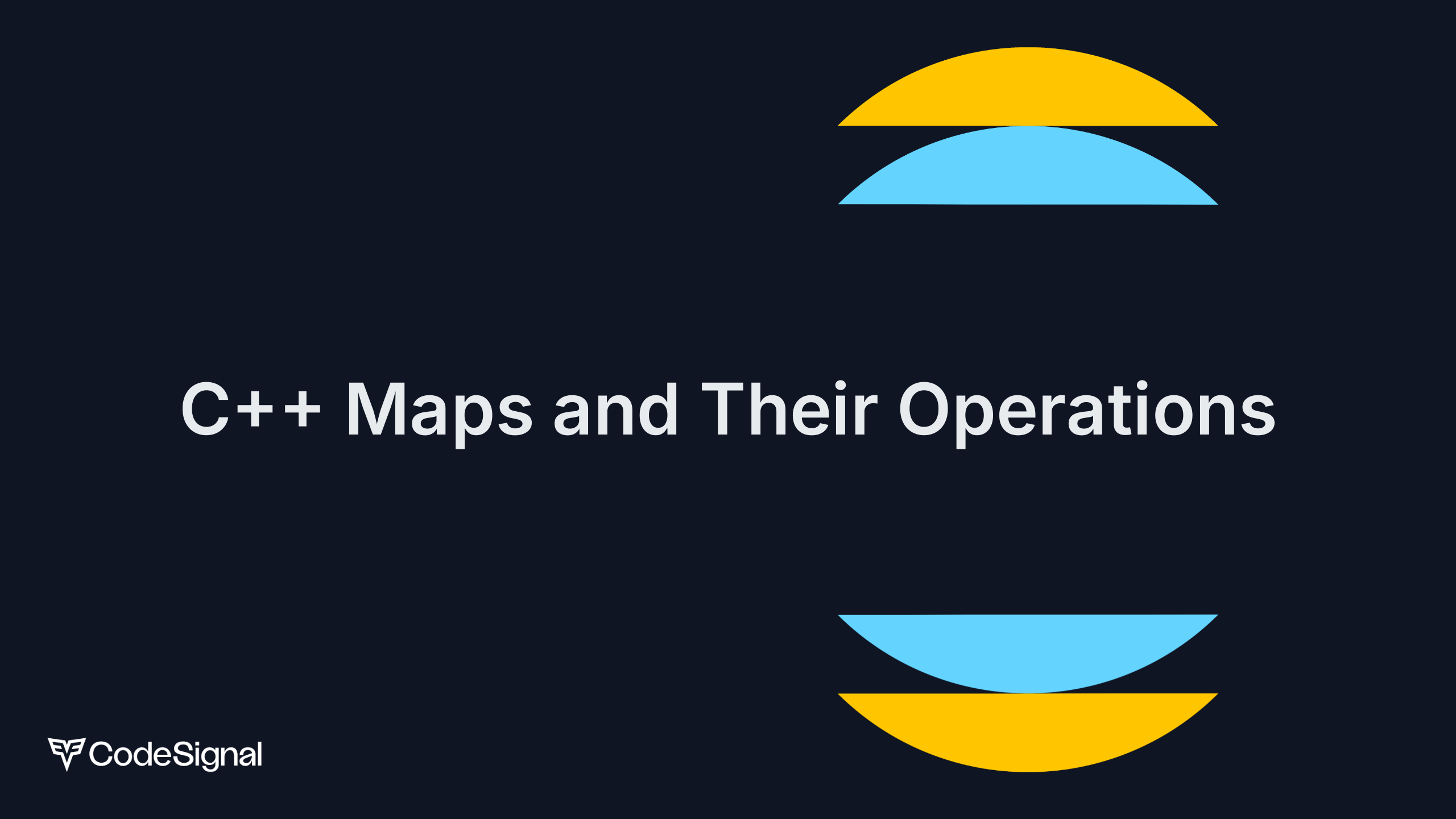 C++ Maps and Their Operations | CodeSignal Learn