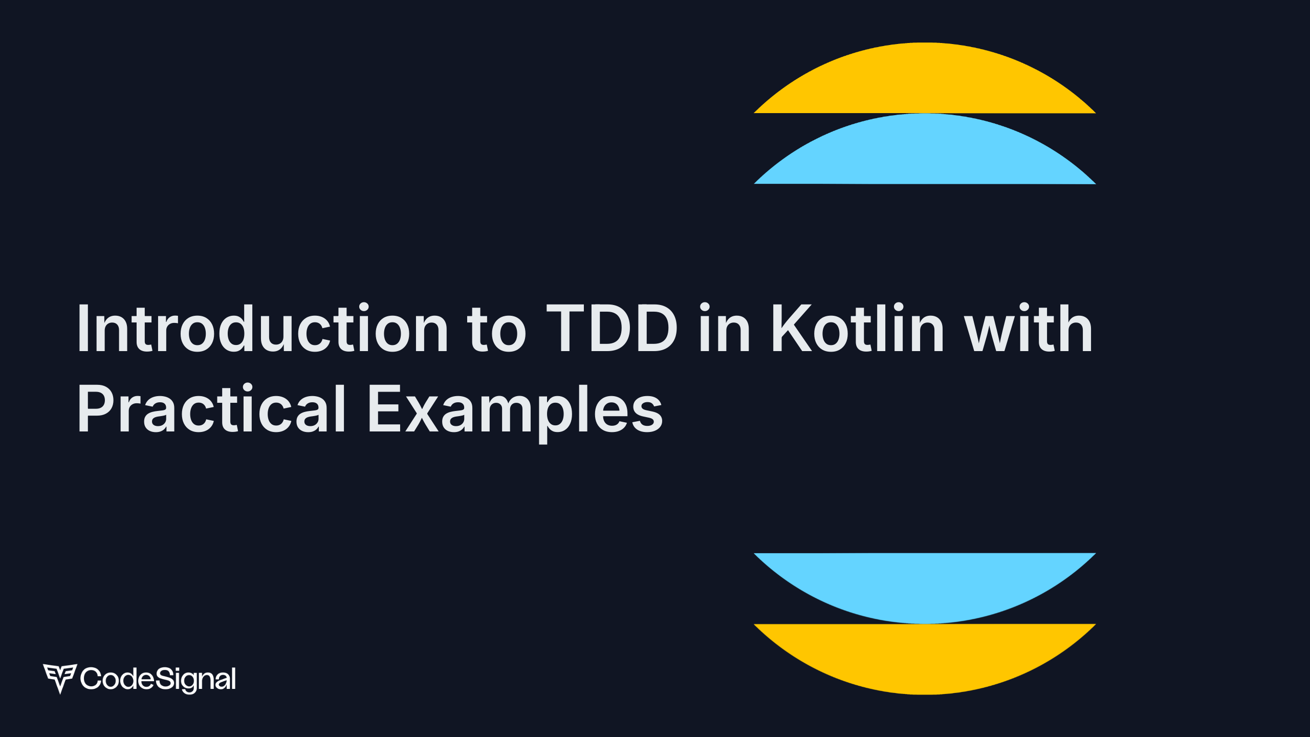 Introduction To Tdd In Kotlin With Practical Examples Codesignal Learn