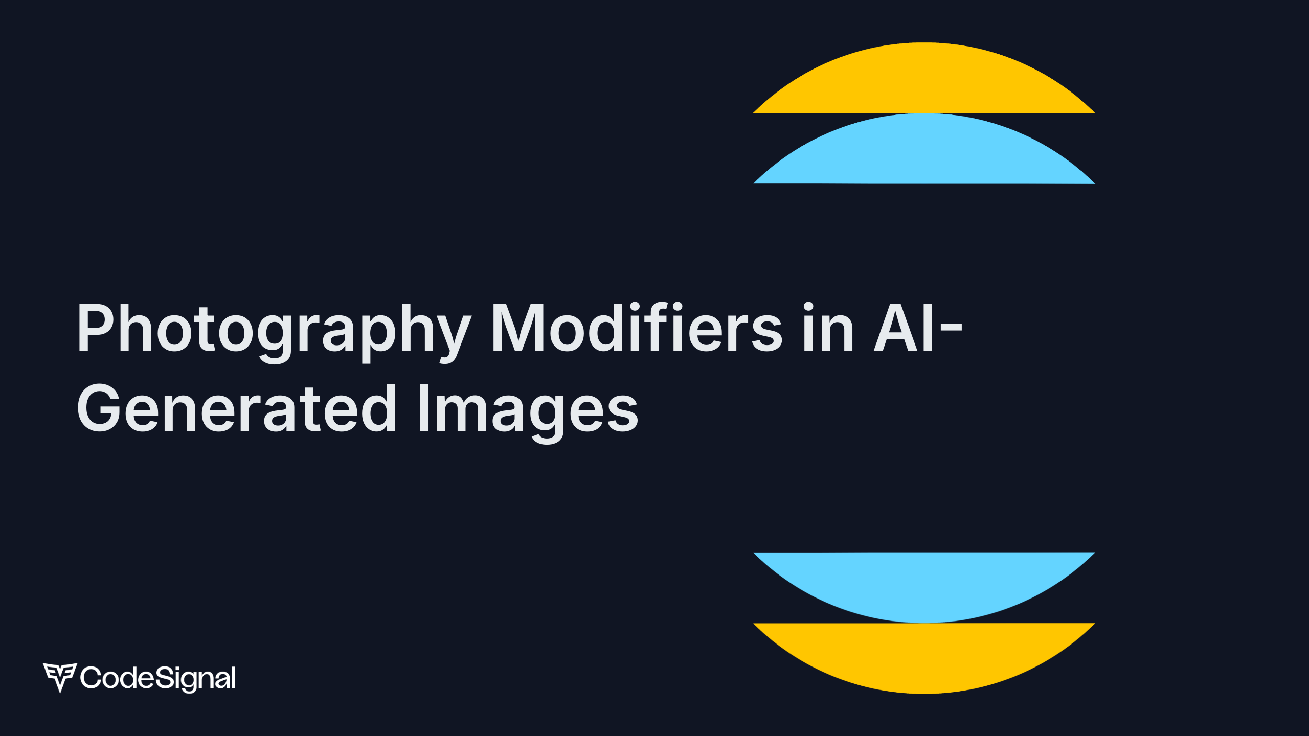 Photography Modifiers in AI-Generated Images | CodeSignal Learn