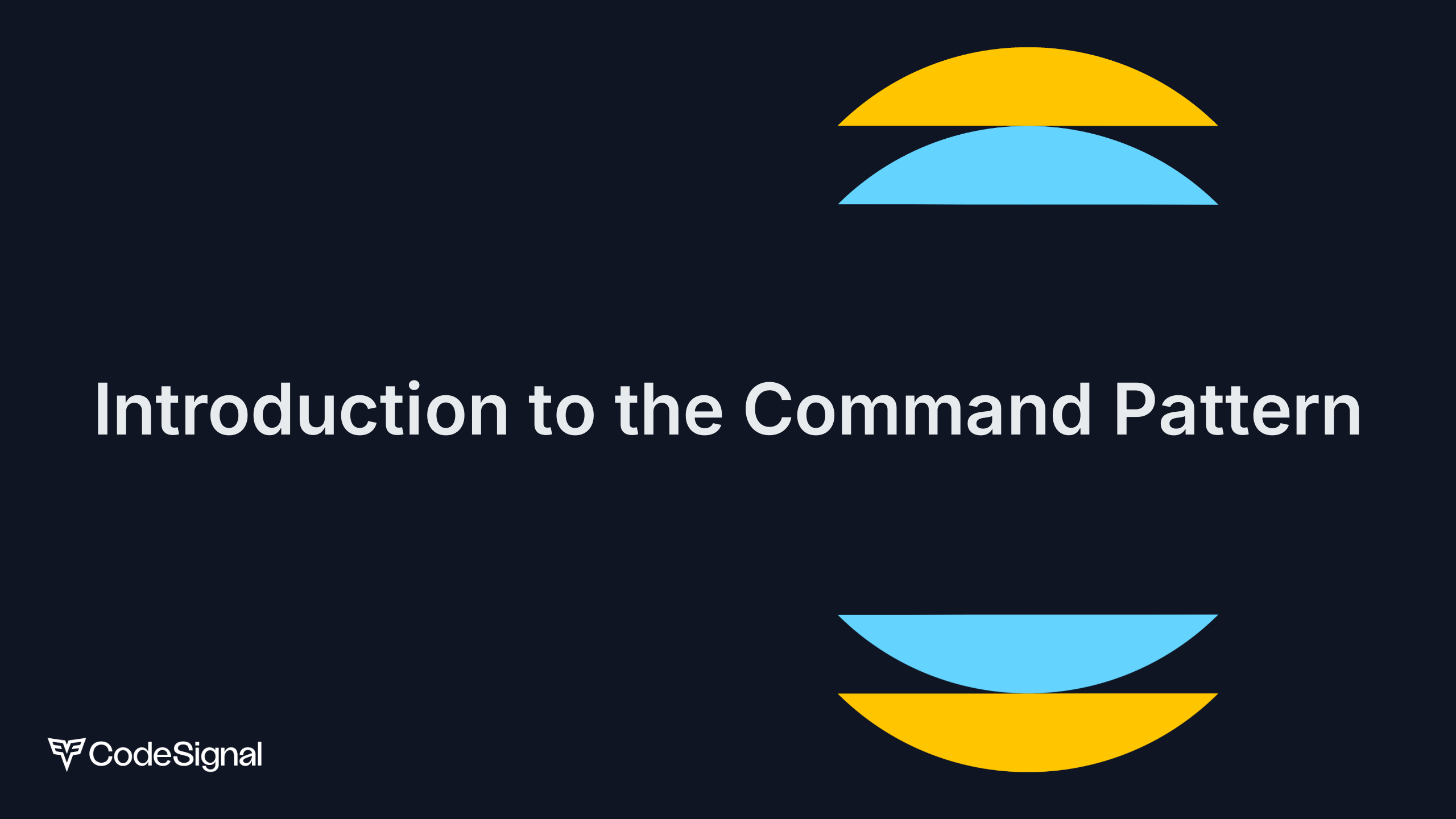 Introduction to the Command Pattern | CodeSignal Learn