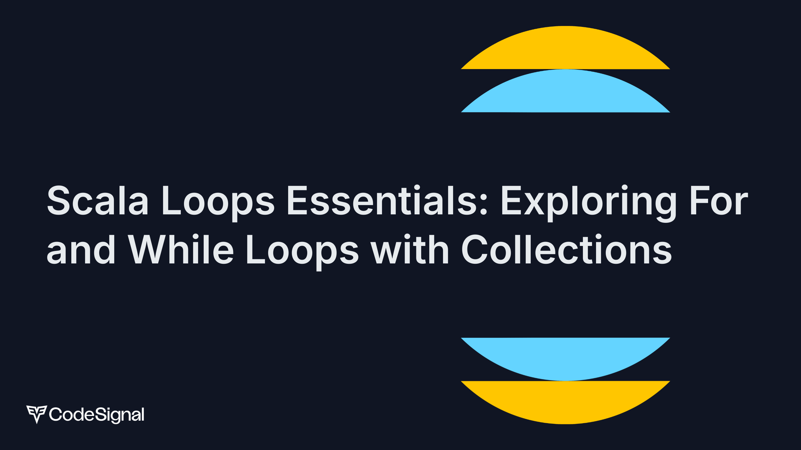 Scala Loops Essentials: Exploring For and While Loops with Collections ... Scala Loops Essentials: Exploring For and While Loops with Collections ...