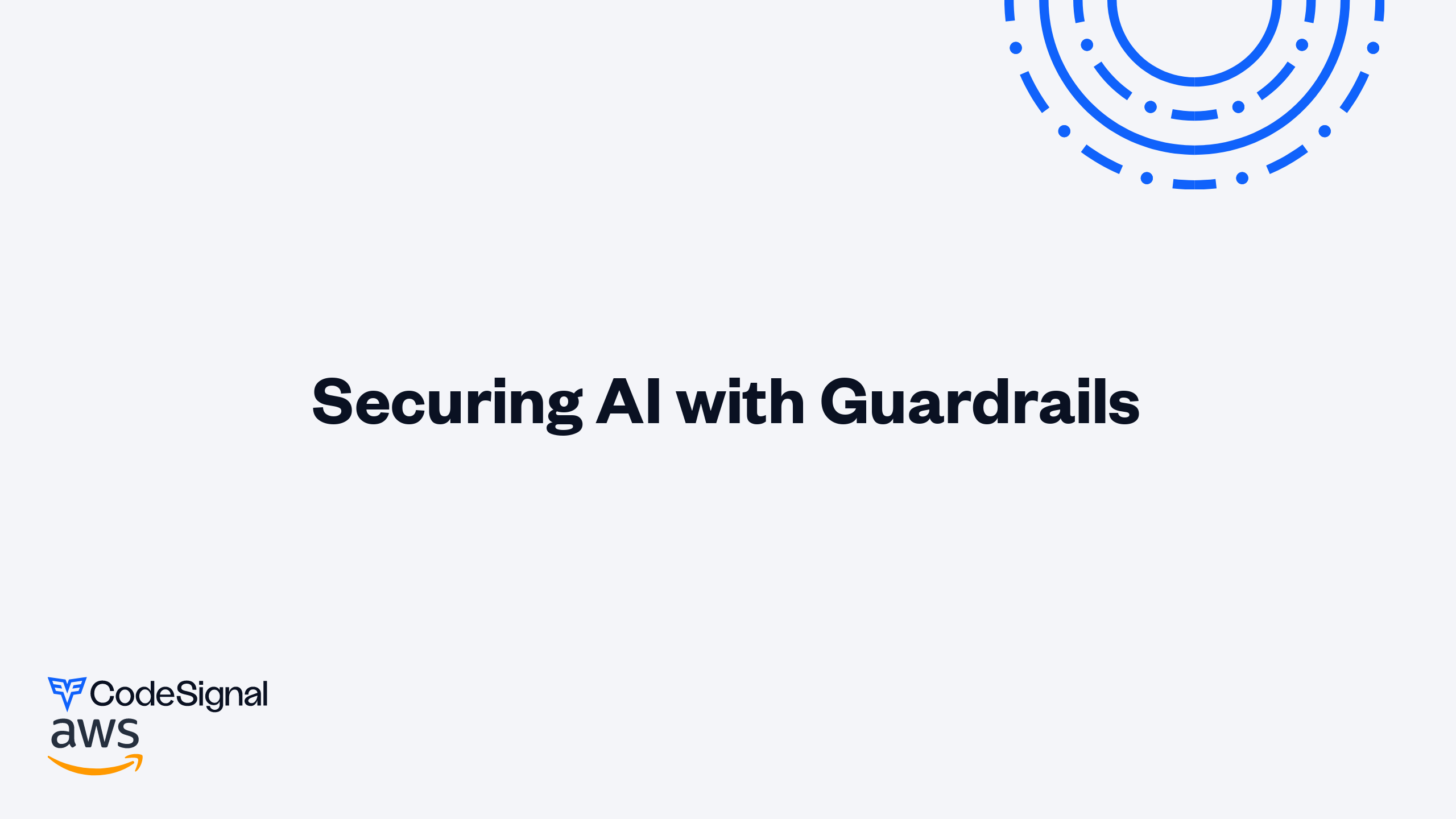 Securing AI with Guardrails | CodeSignal Learn