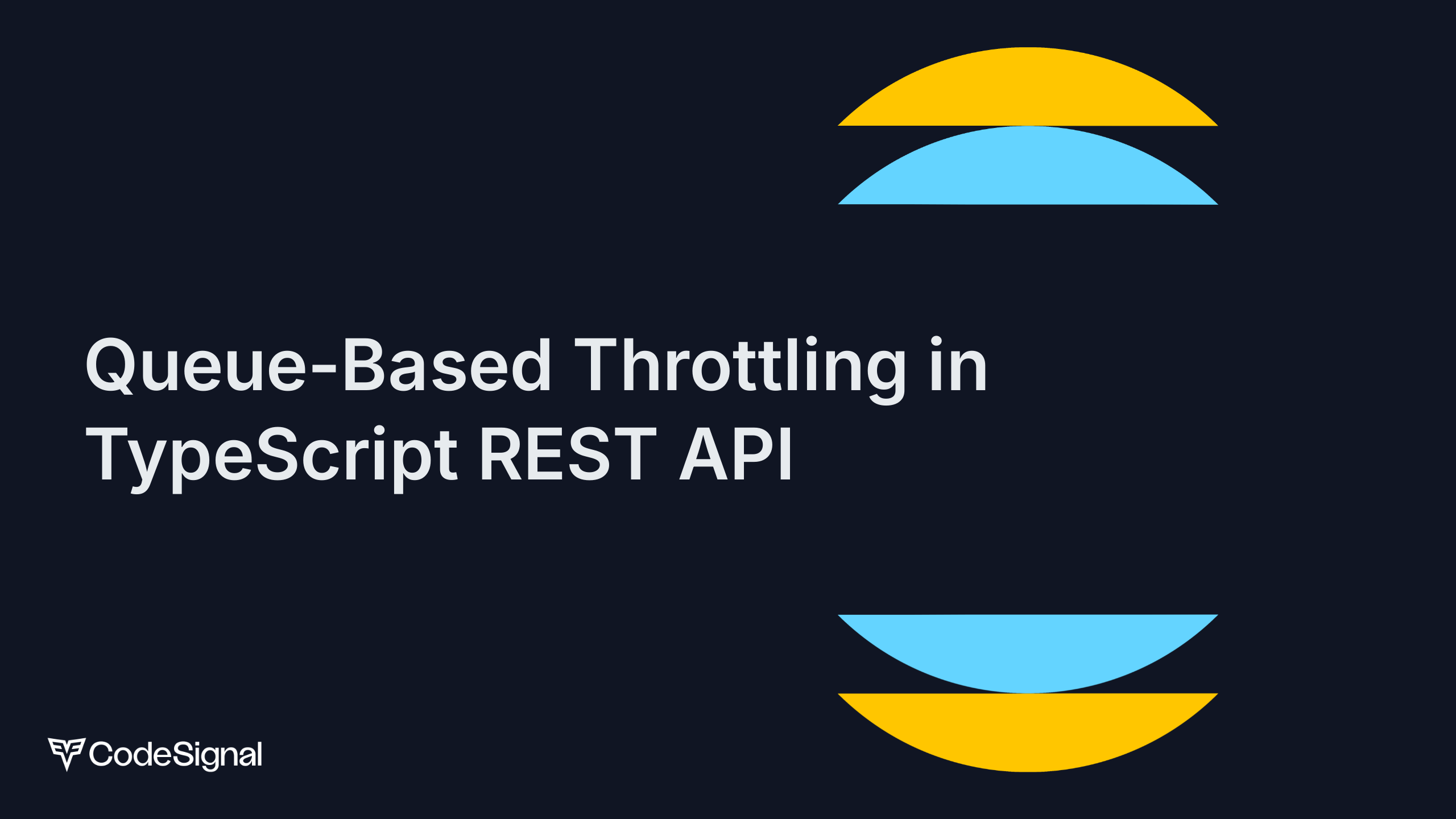 Queue-Based Throttling in TypeScript REST API | CodeSignal Learn