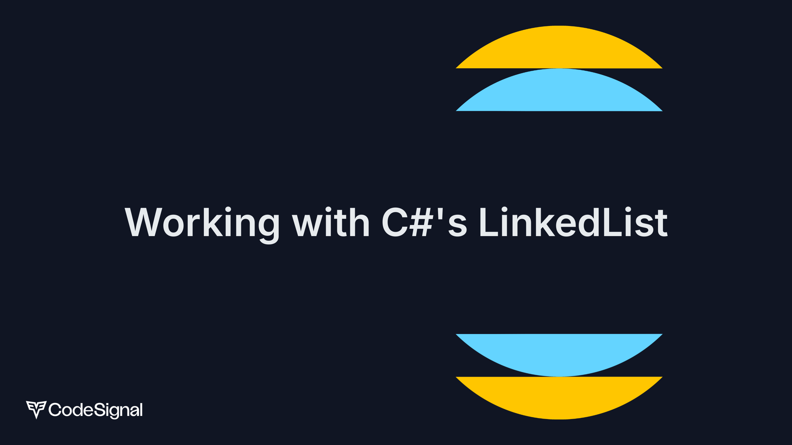 Working with C#'s LinkedList | CodeSignal Learn