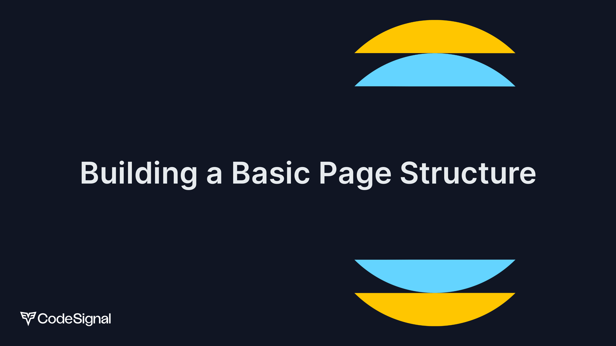 Building a Basic Page Structure | CodeSignal Learn