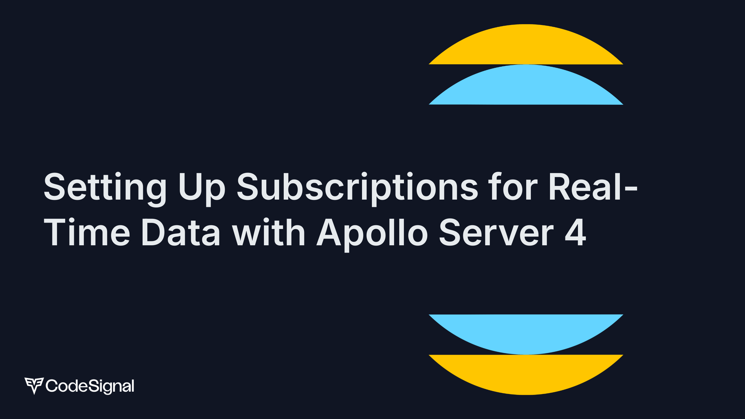 Setting Up Subscriptions for Real-Time Data with Apollo Server 4 ...