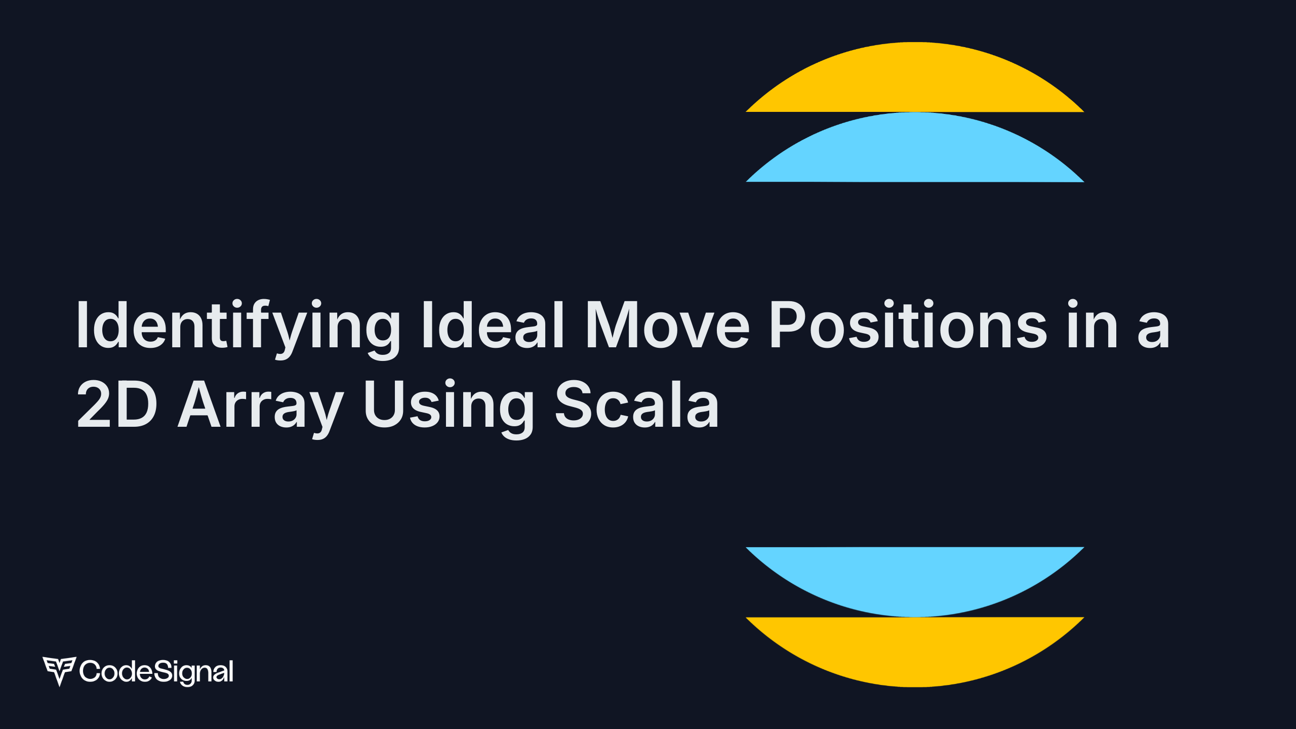 Identifying Ideal Move Positions in a 2D Array Using Scala | CodeSignal Learn