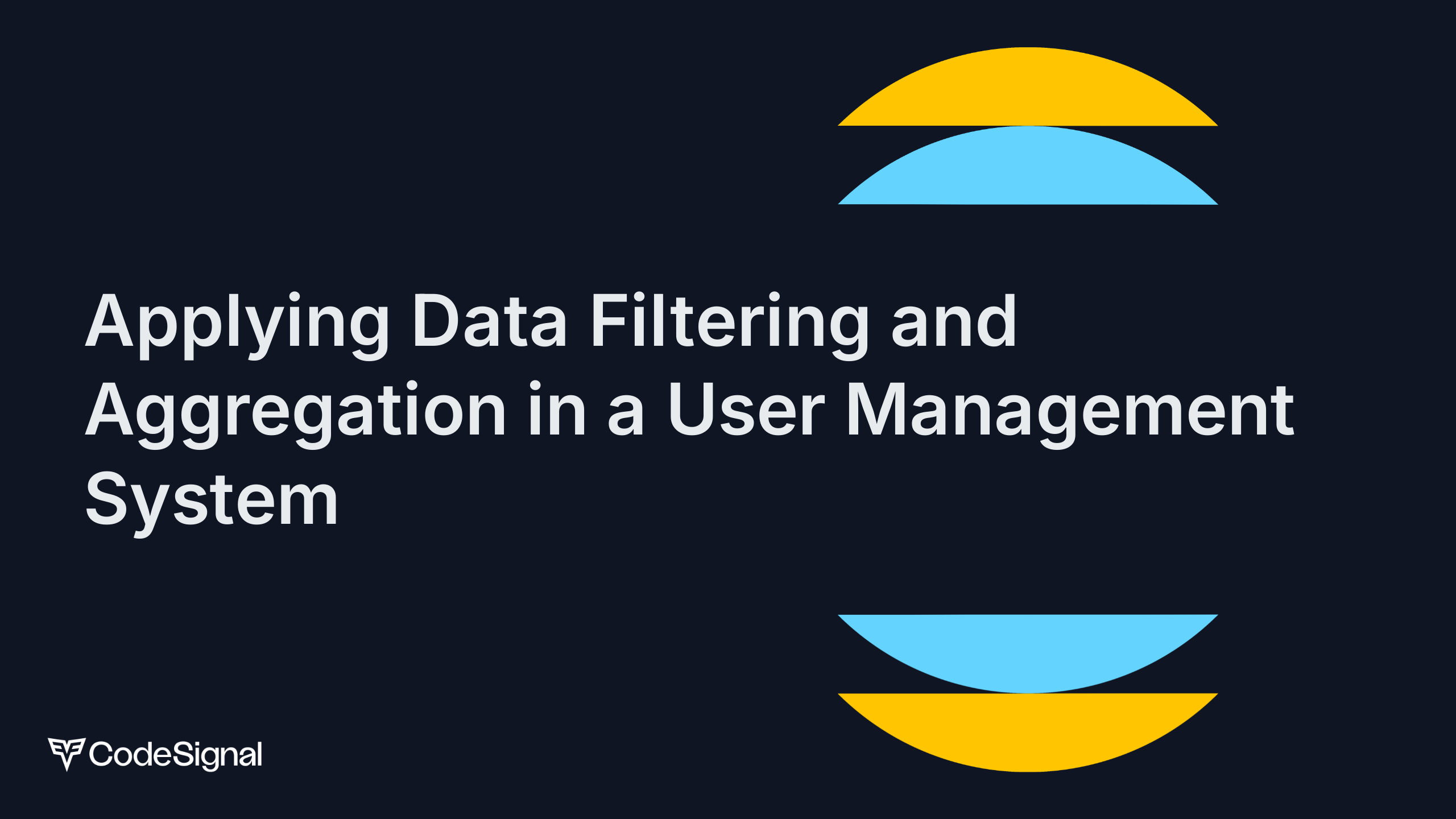 Applying Data Filtering and Aggregation in a User Management System ...