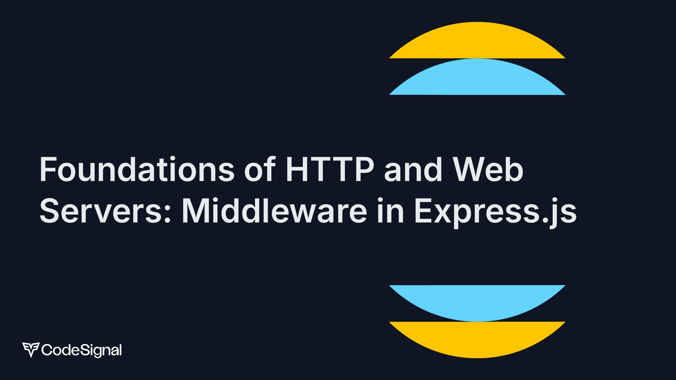 Using Middleware in Express.js | CodeSignal Learn