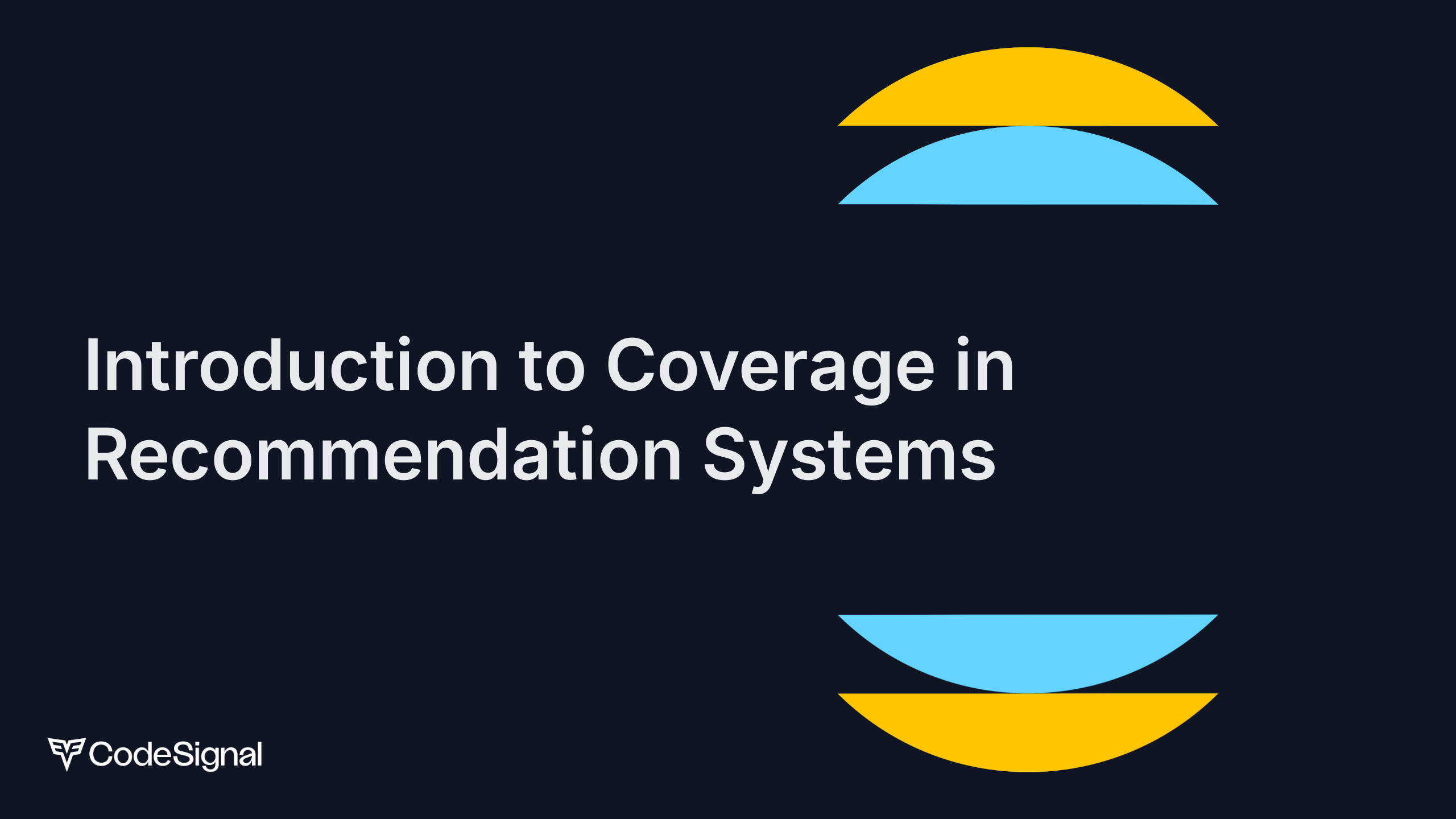 Understanding And Calculating Coverage In Recommendation Systems Codesignal Learn