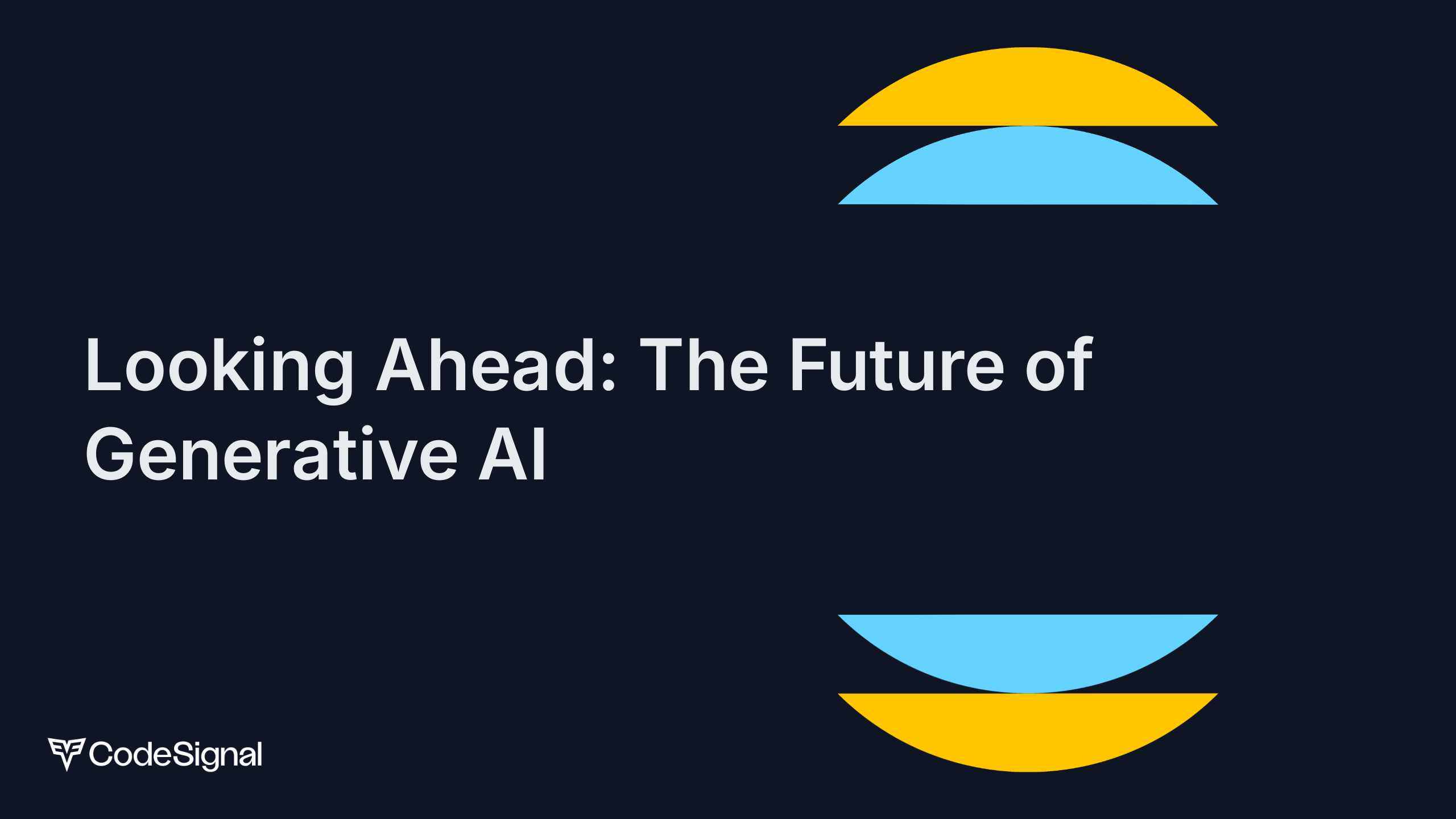 Looking Ahead: The Future of Generative AI | CodeSignal Learn