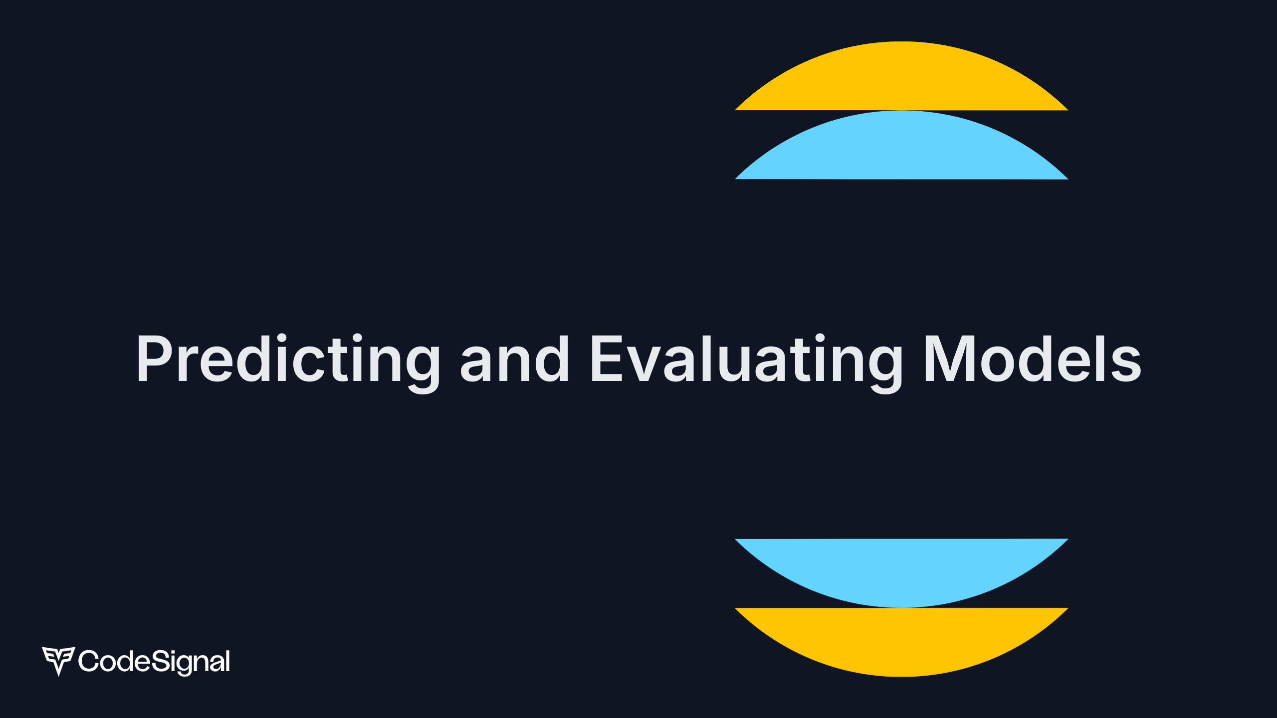 Model Prediction And Evaluation Codesignal Learn