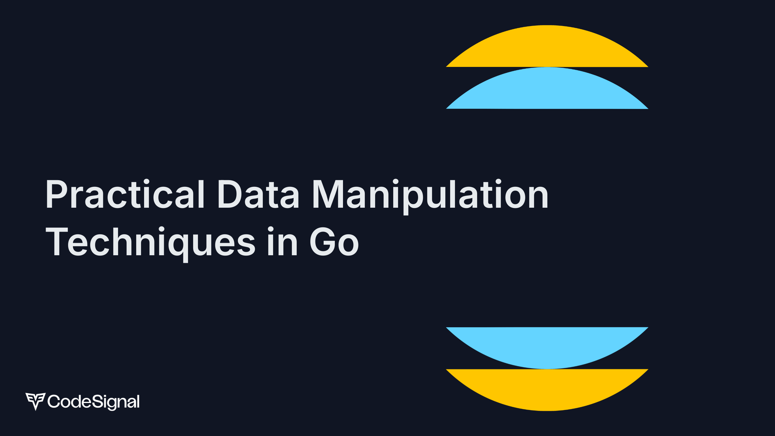 Practical Data Manipulation Techniques In Go Codesignal Learn