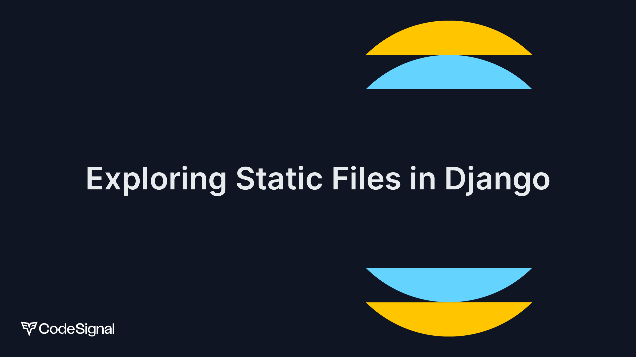 Serving Static Files in Django | CodeSignal Learn