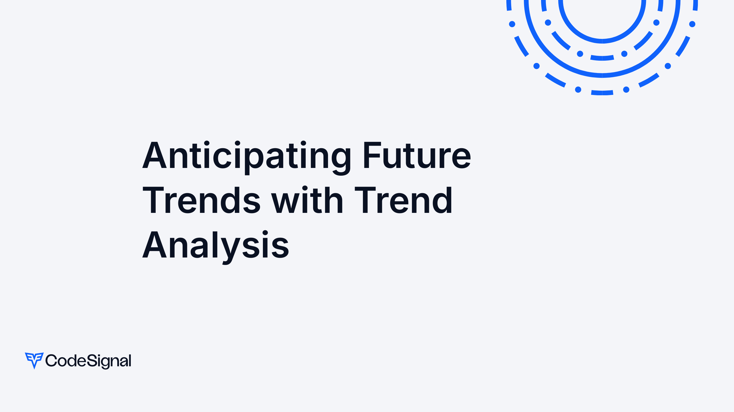 Anticipating Future Trends with Trend Analysis | CodeSignal Learn
