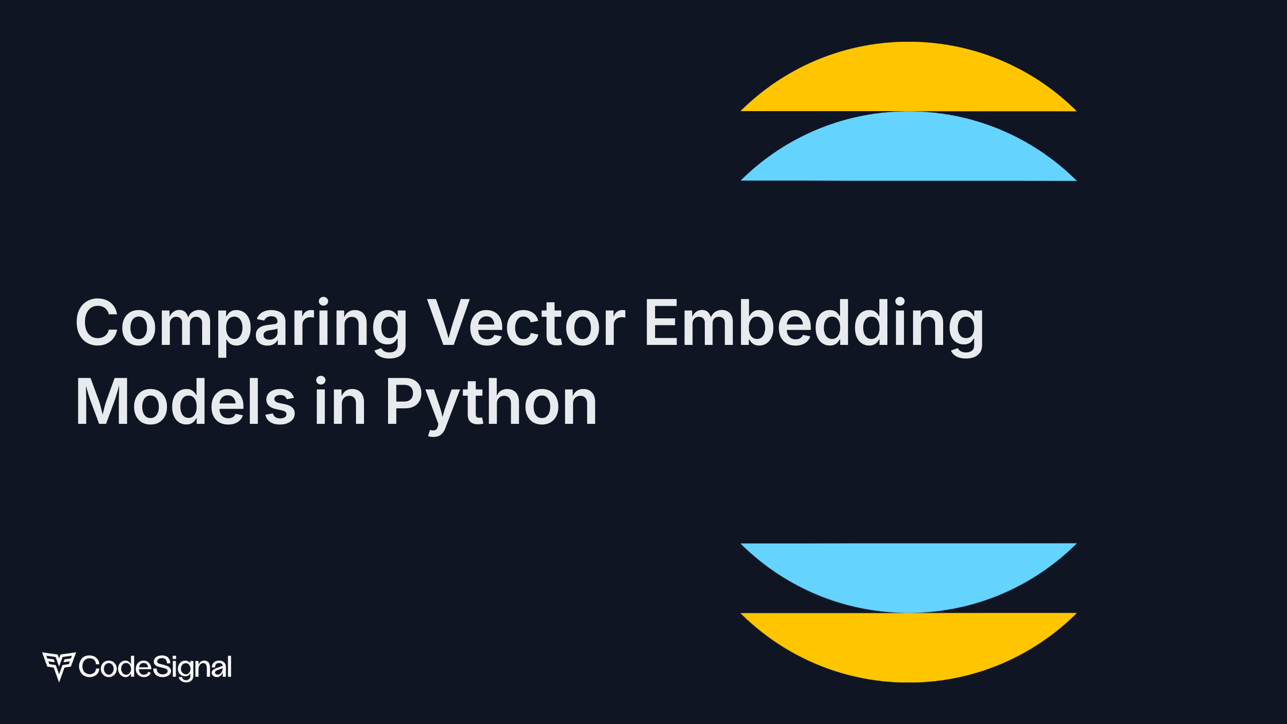 Comparing Vector Embedding Models in Python | CodeSignal Learn