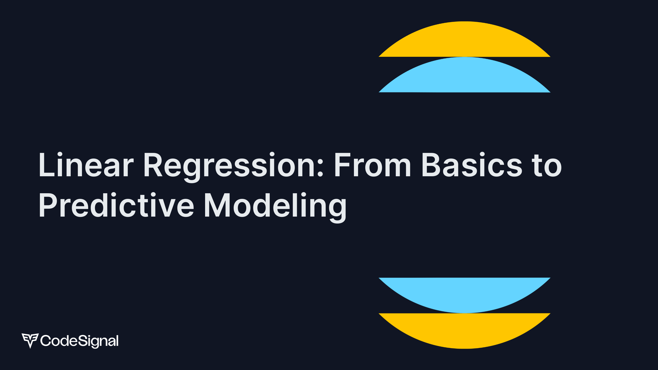 Linear Regression: From Basics to Predictive Modeling | CodeSignal Learn Linear Regression: From Basics to Predictive Modeling | CodeSignal Learn