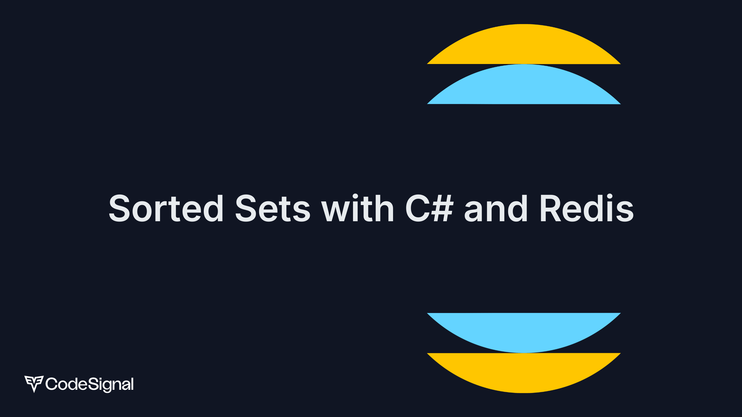 Sorted Sets with C# and Redis | CodeSignal Learn