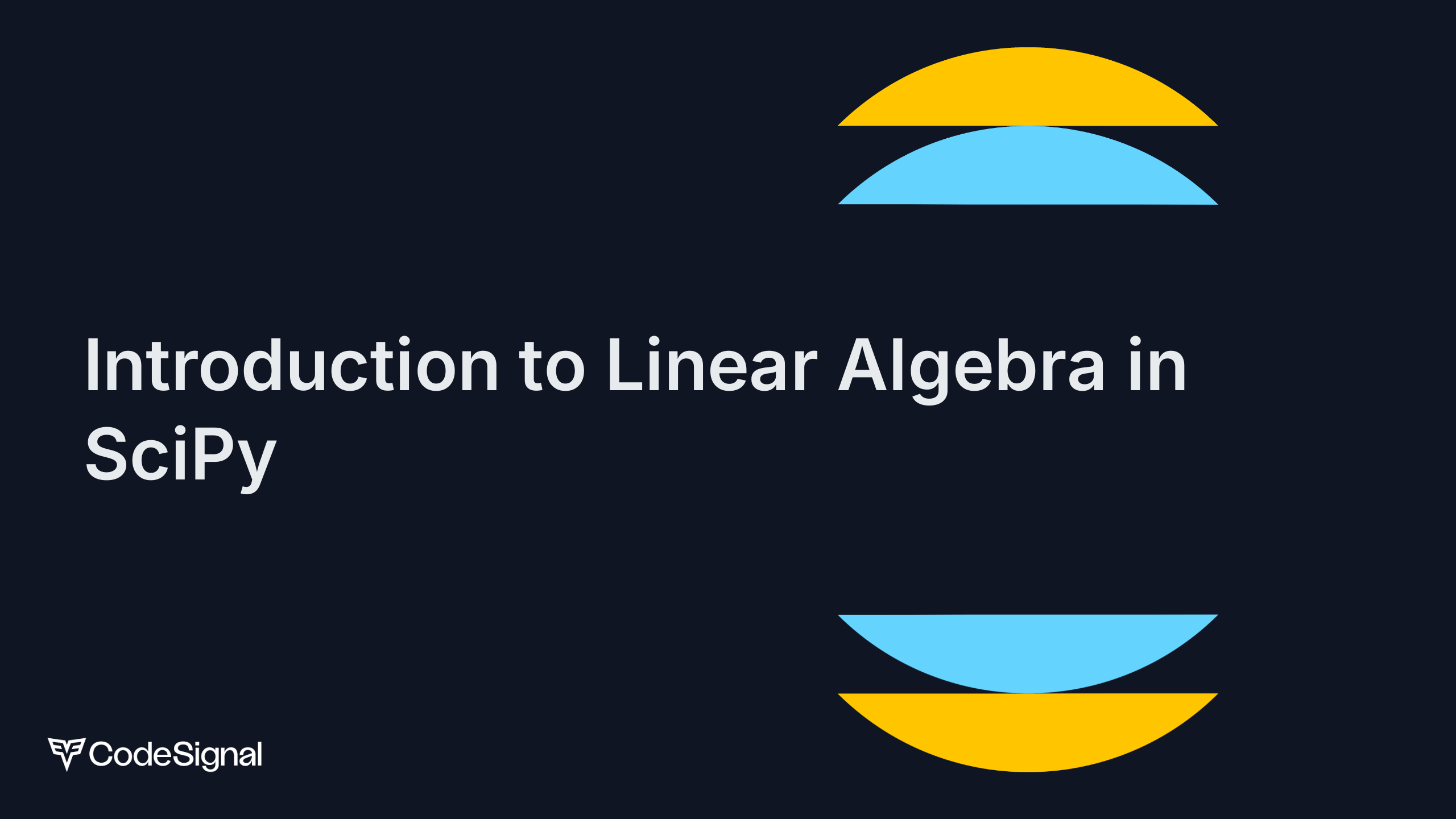 Vector Norm, Matrix Determinant, and Inverse Matrix with SciPy | CodeSignal Learn