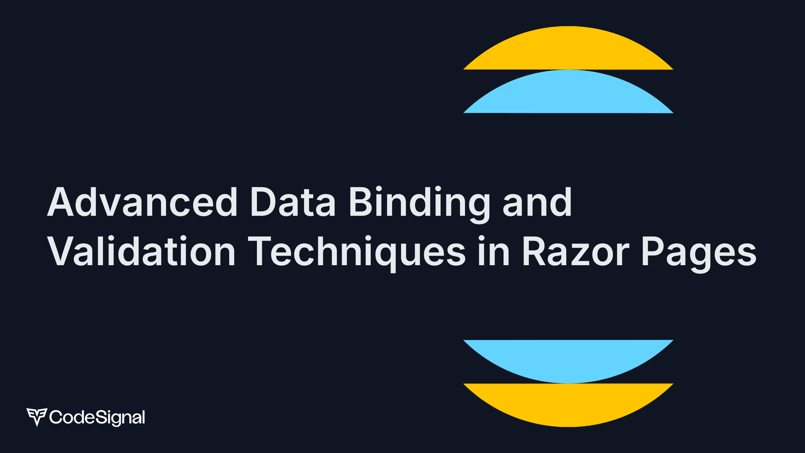 Data Binding Techniques in Razor Pages | CodeSignal Learn