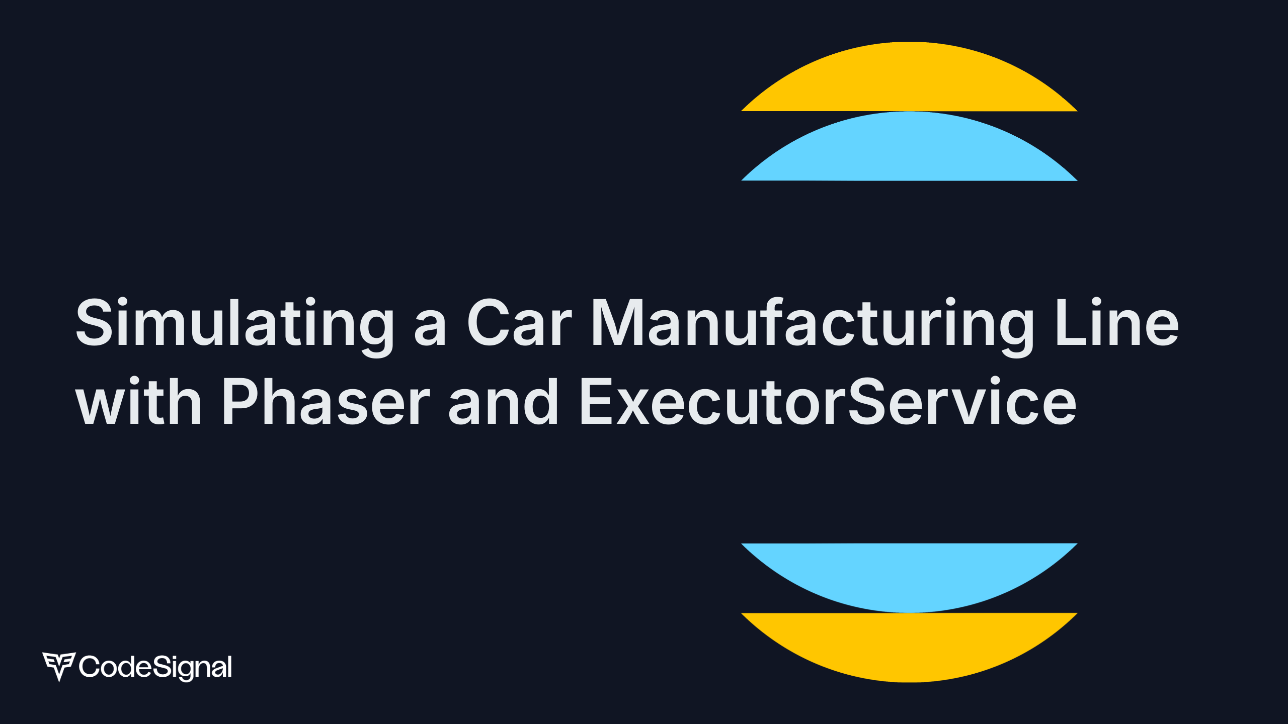 Simulating a Car Manufacturing Line with Phaser and ExecutorService ...