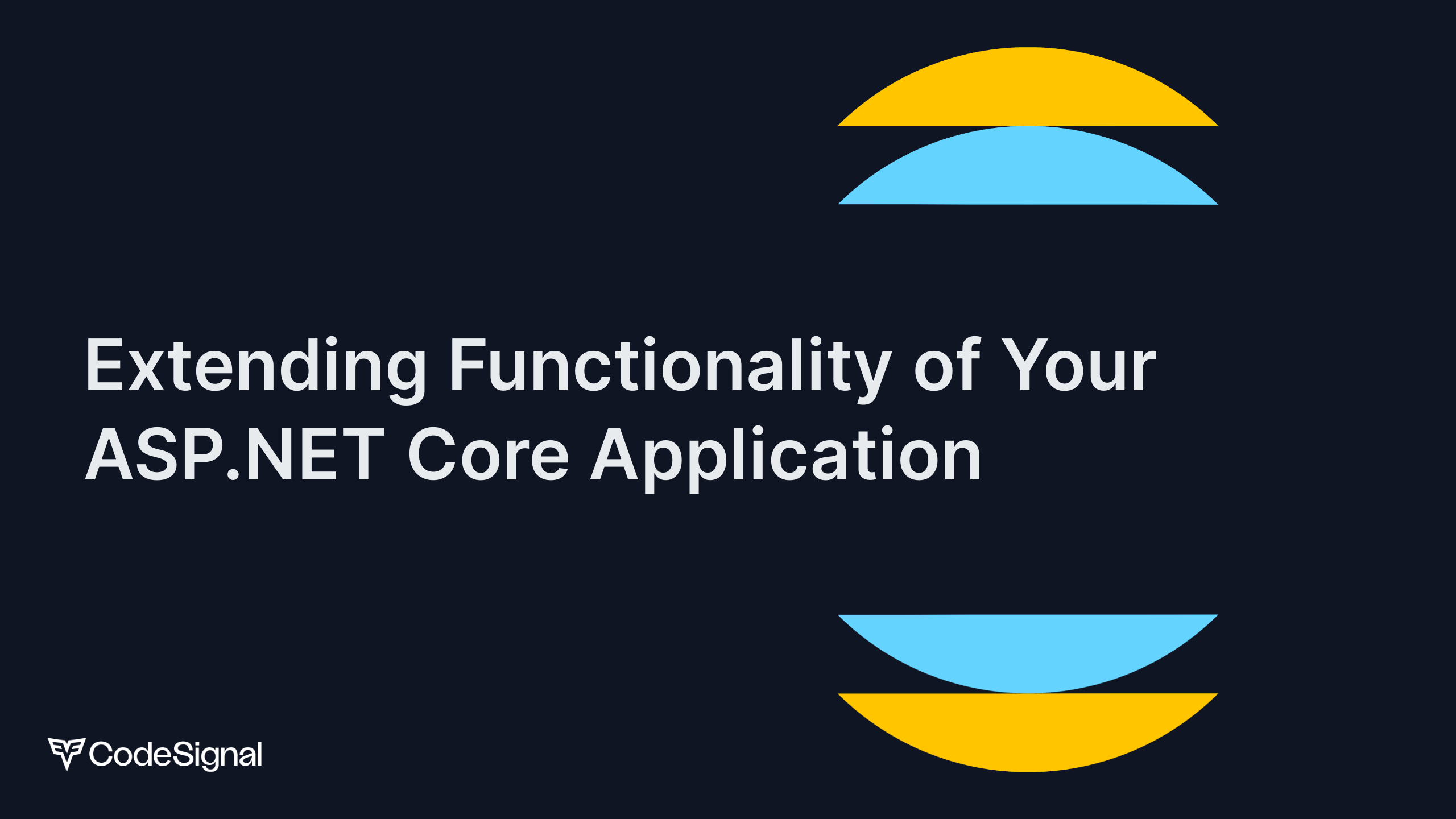 Extending Functionality of Your ASP.NET Core Application | CodeSignal Learn